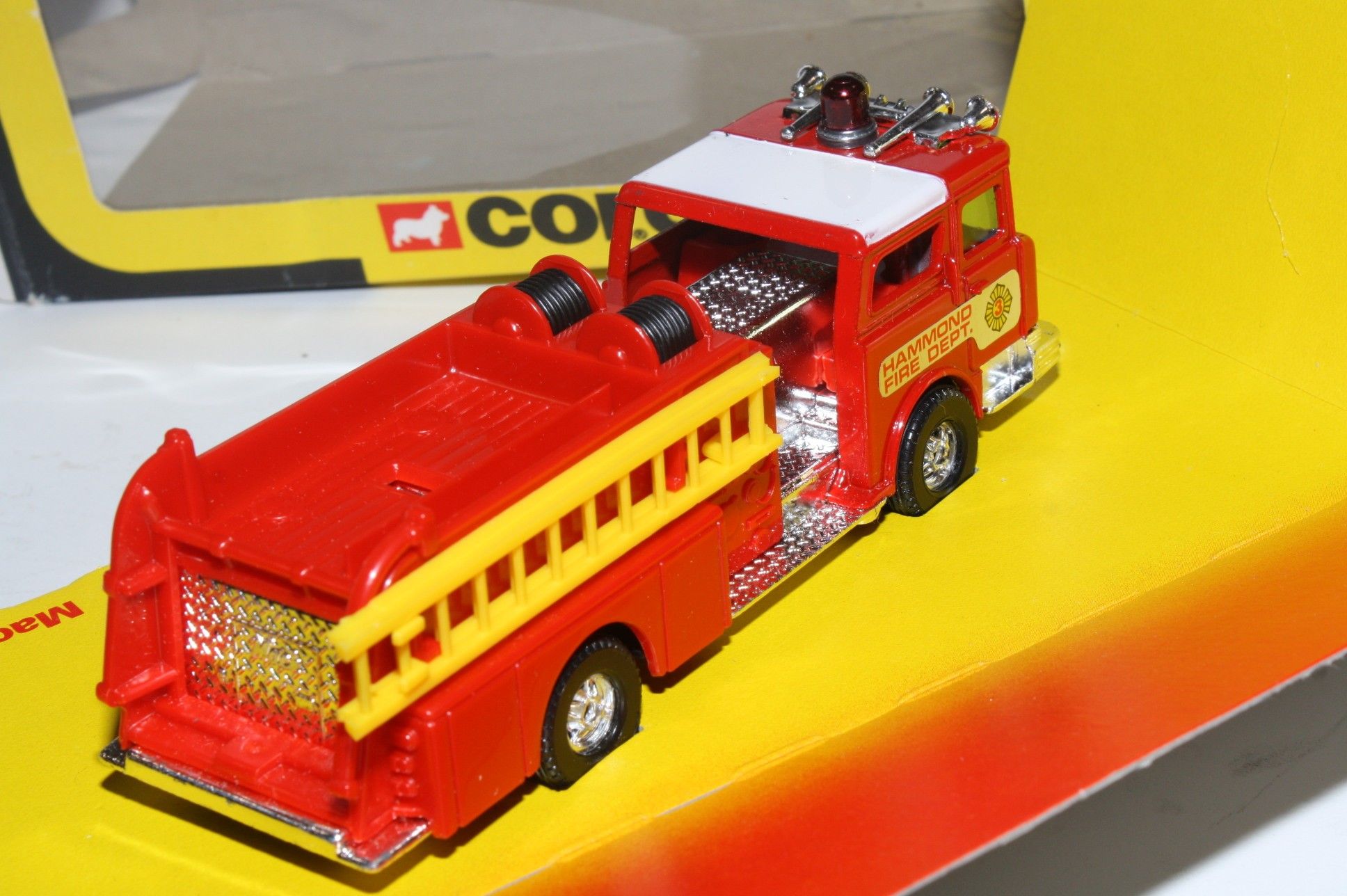 Corgi 2029 Mack Fire Tender. Mint in Original Box | DB Collectables