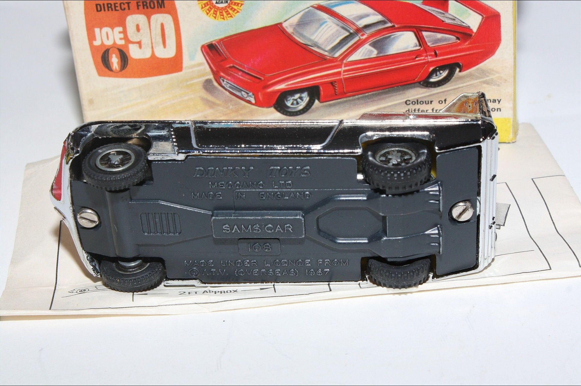 Dinky 108 Sams Car, Mint in Excellent Original Box | DB Collectables