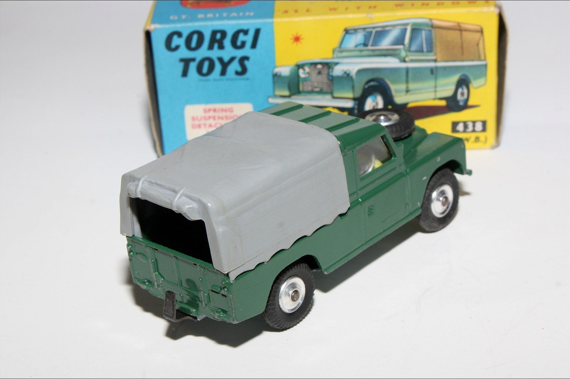 Corgi 438 Land Rover, Excellent in Good Original Box | DB Collectables
