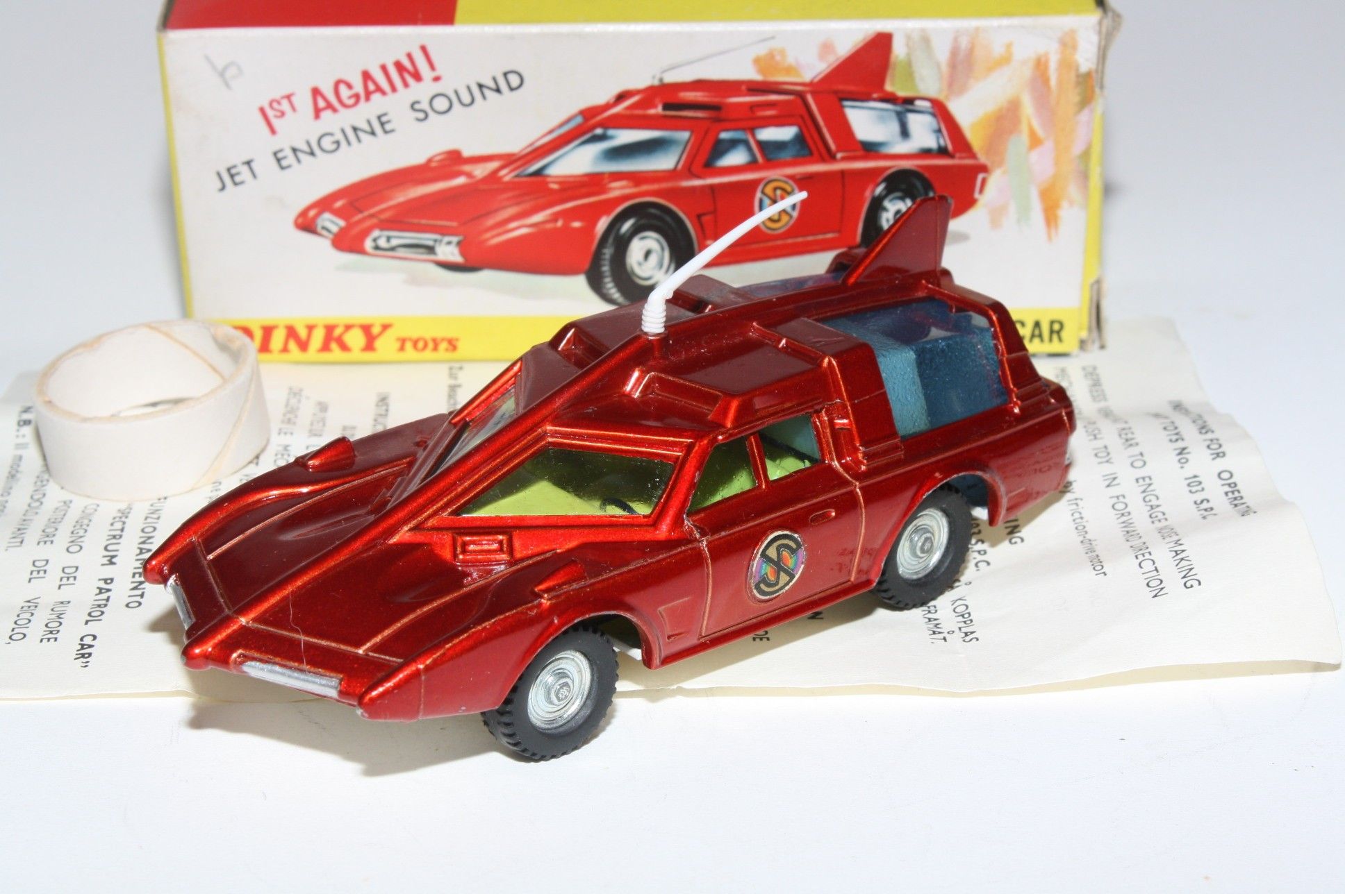 Dinky 103 Spectrum Patrol Car, VNM Excellent Original Box | DB Collectables
