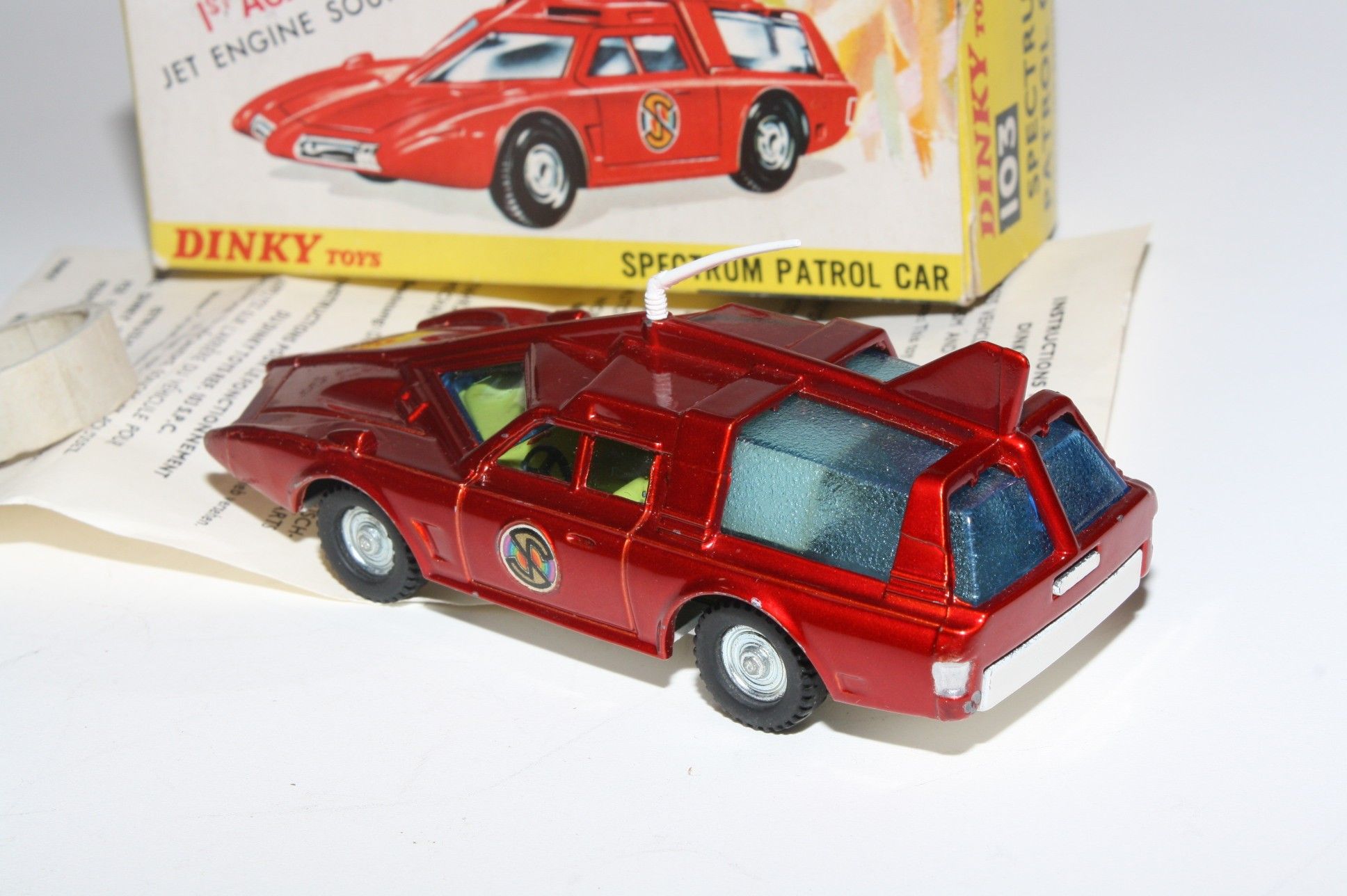 Dinky 103 Spectrum Patrol Car, VNM Excellent Original Box | DB Collectables
