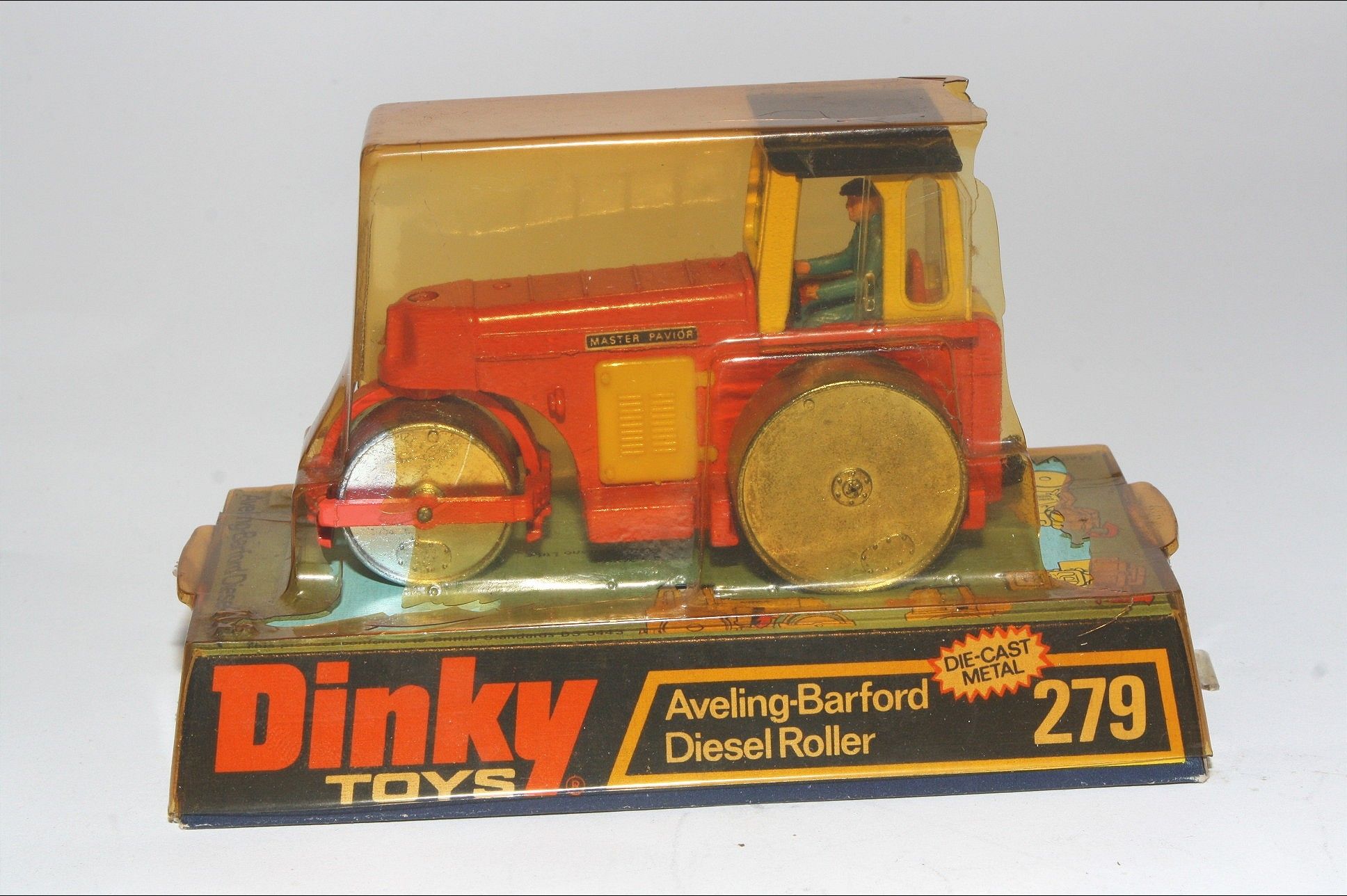 Dinky 279 Aveling Barford Diesel Roller, VNM in Original Bubble Box ...