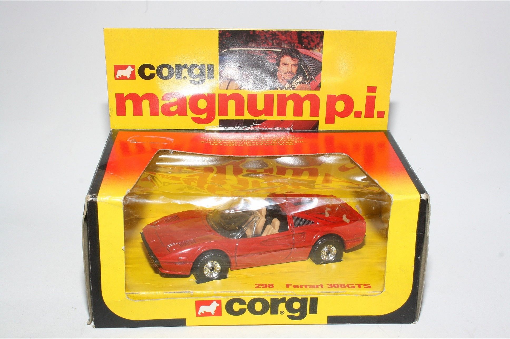 Corgi 298 Magnum Ferrari, Mint in Original Box | DB Collectables