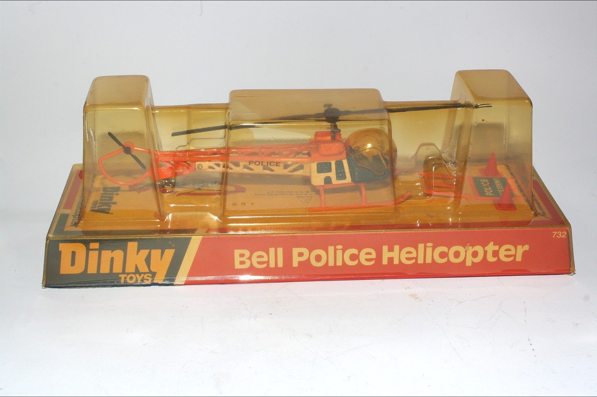 Dinky 732 Bell Police Helicopter, Mint in Original Box | DB Collectables