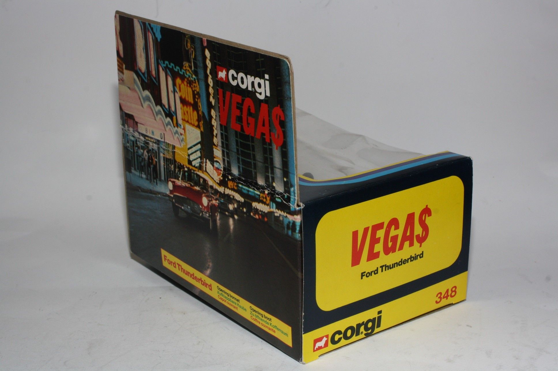 Corgi 348 Vegas Thunderbird, Mint in Good Original Box | DB Collectables