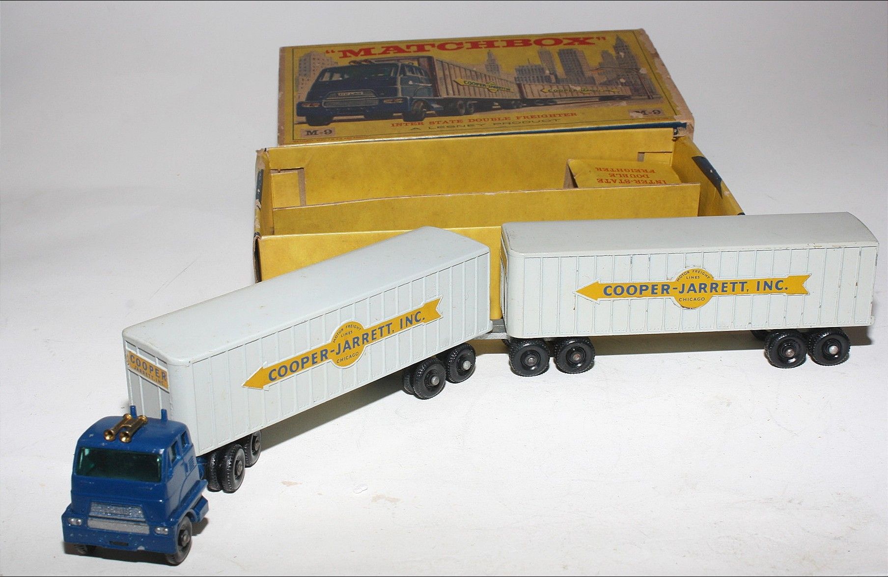 Matchbox M9 Inter State Double Freighter,VNM in Original Box | DB ...
