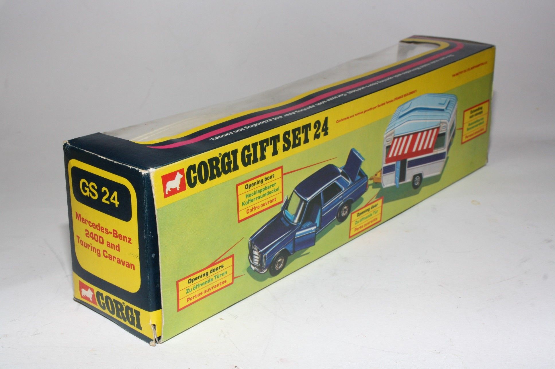 Corgi GS 24 Mercedes-Benz 240D and Touring Caravan | DB Collectables