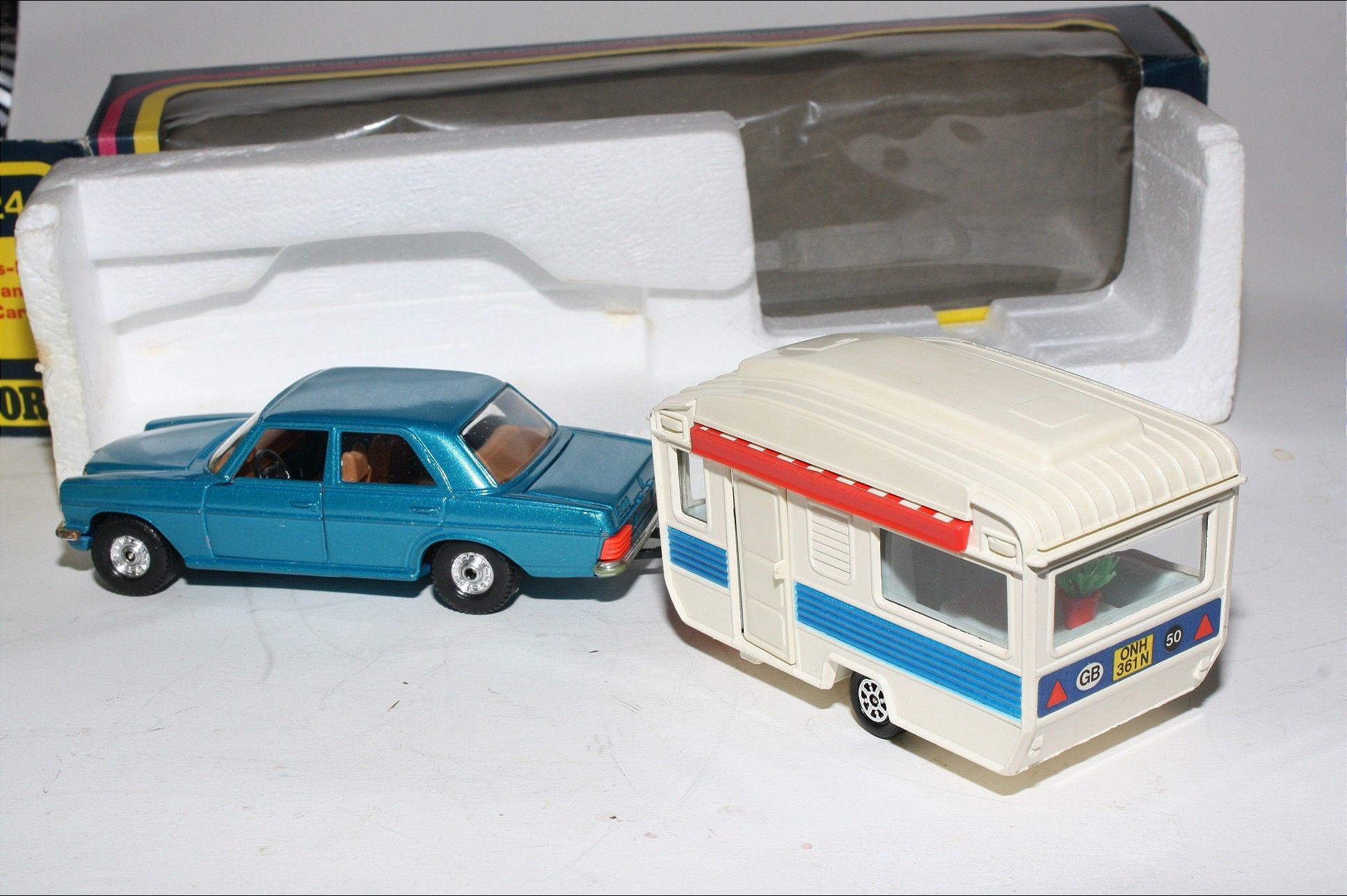 Corgi GS 24 Mercedes-Benz 240D and Touring Caravan | DB Collectables