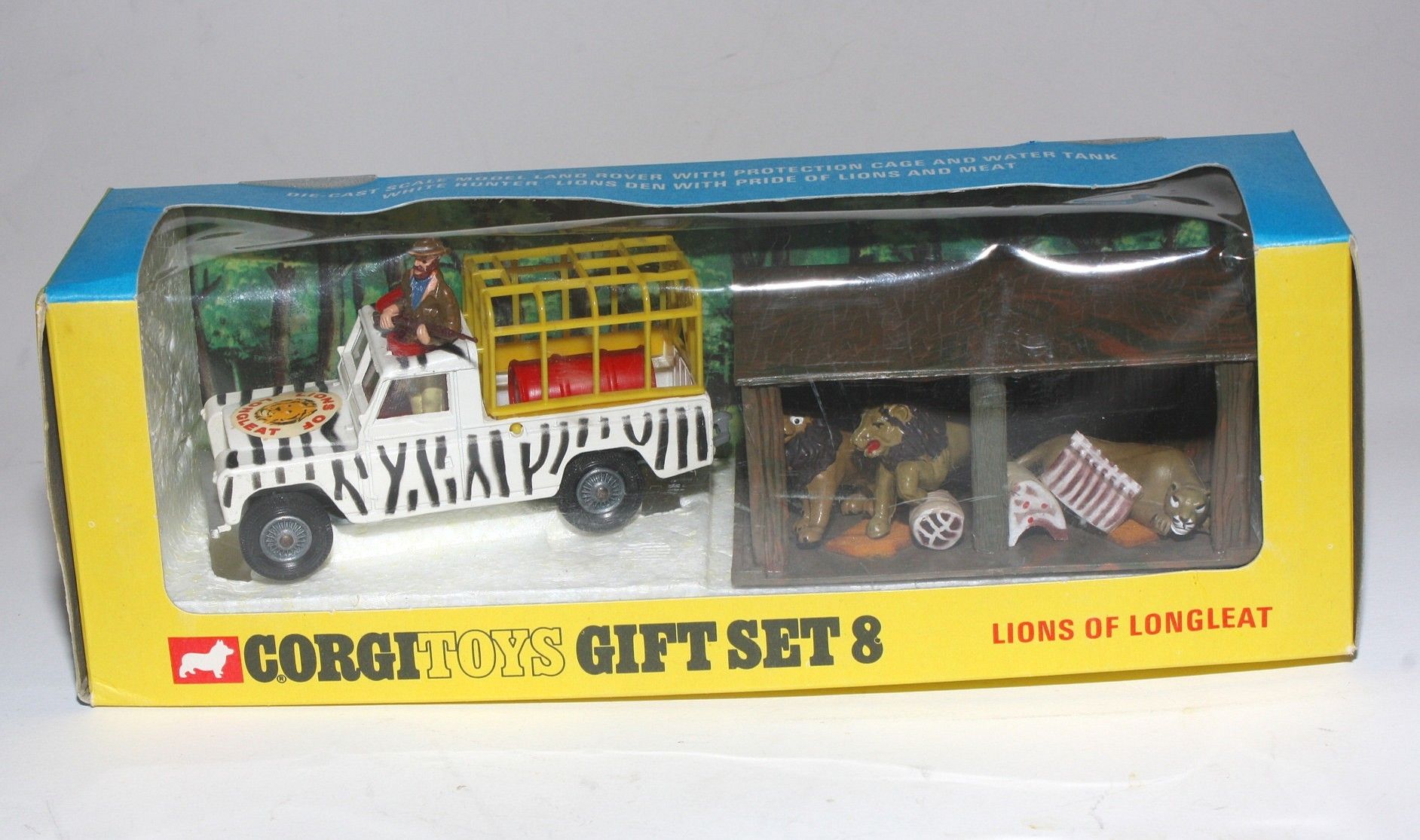Corgi Toys Gift Set 8 Lions of Longleat, Mint in Excellent Original Box ...