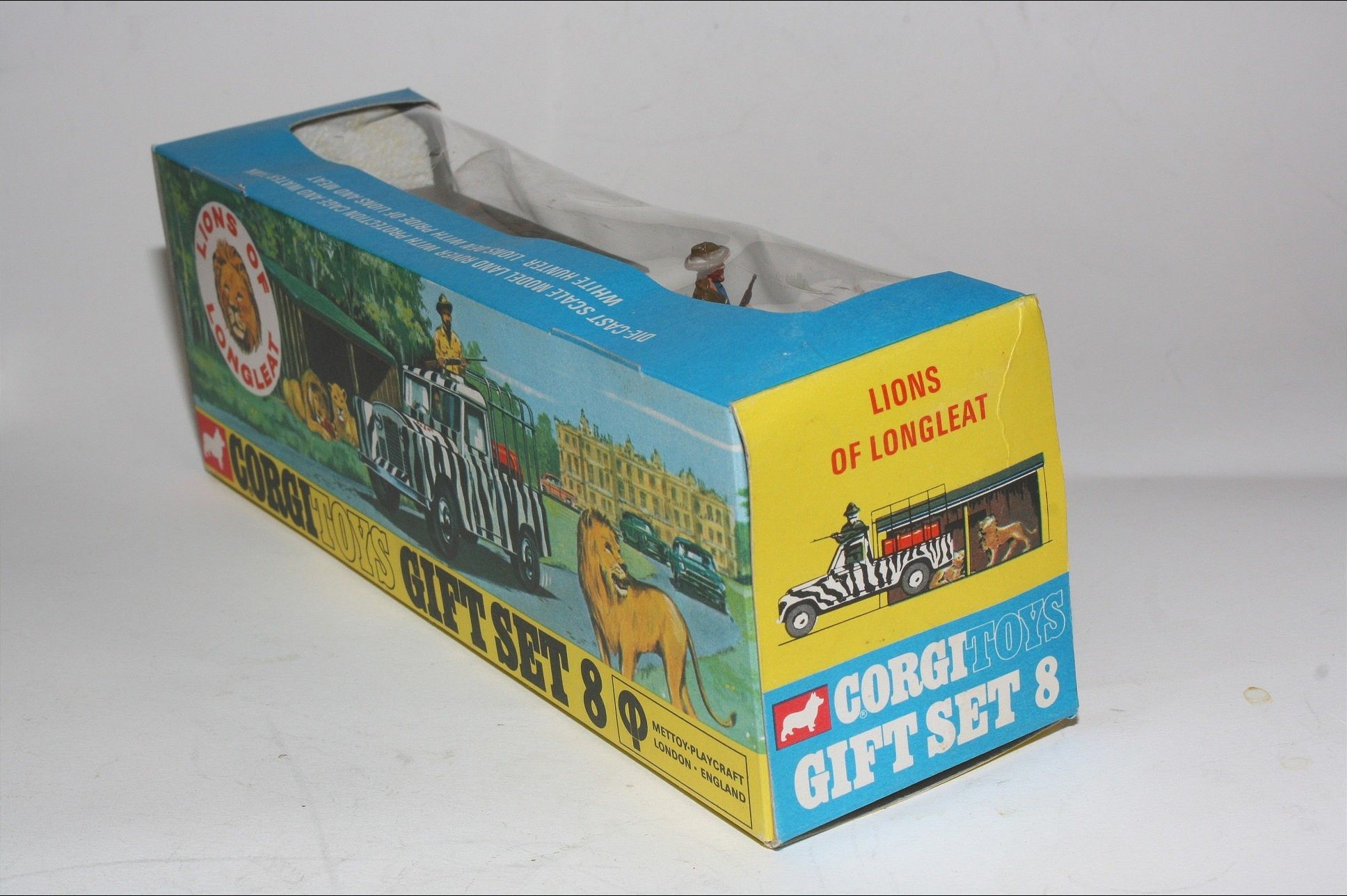 Corgi Toys Gift Set 8 Lions of Longleat, Mint in Excellent Original Box ...