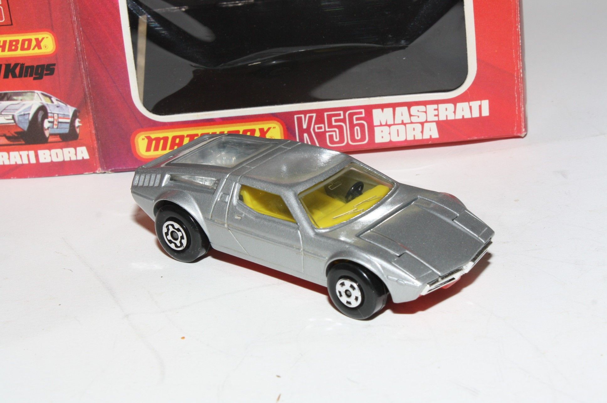 Matchbox Speed Kings, K-56 Maserati Bora, Mint in Mint Box | DB ...