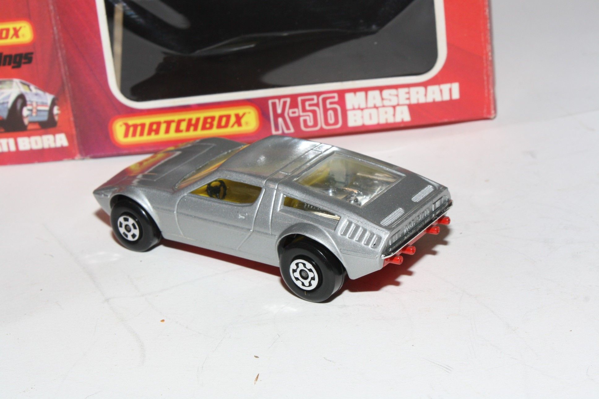 Matchbox Speed Kings, K-56 Maserati Bora, Mint in Mint Box | DB ...