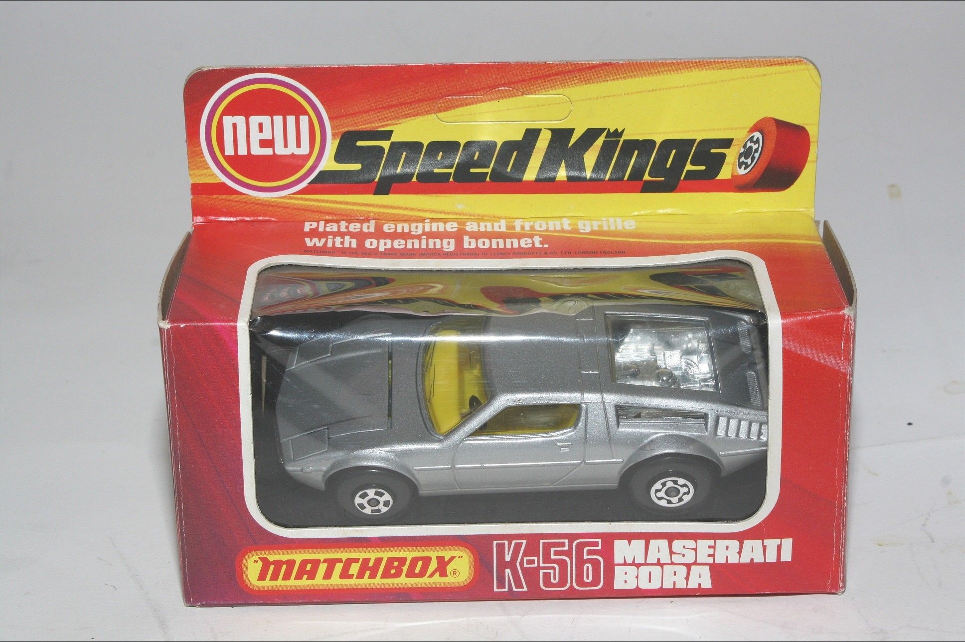Matchbox Speed Kings, K-56 Maserati Bora, Mint in Mint Box | DB ...