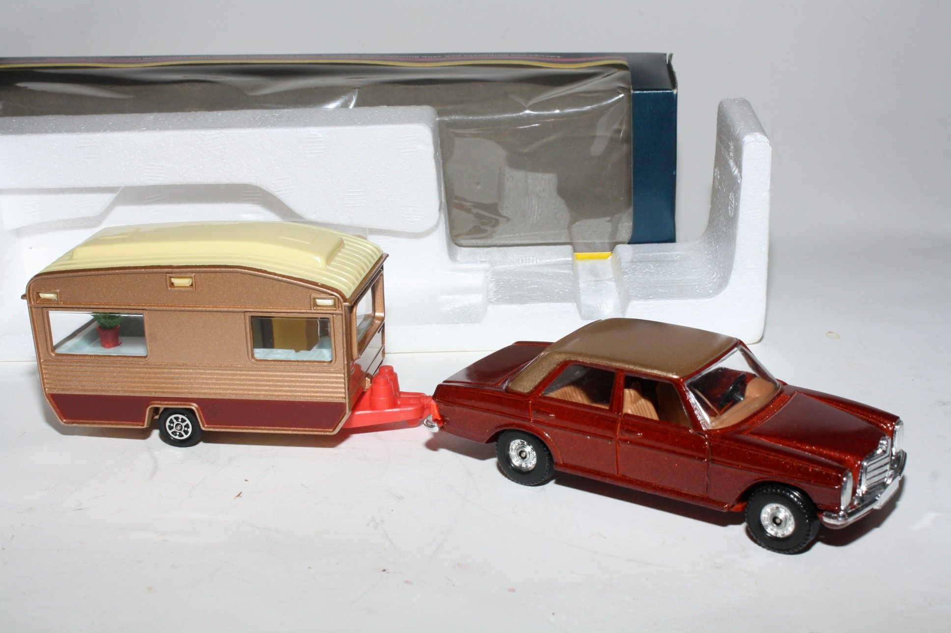 Corgi GS 24 Mercedes-Benz 240D and Touring Caravan, MIB | DB Collectables
