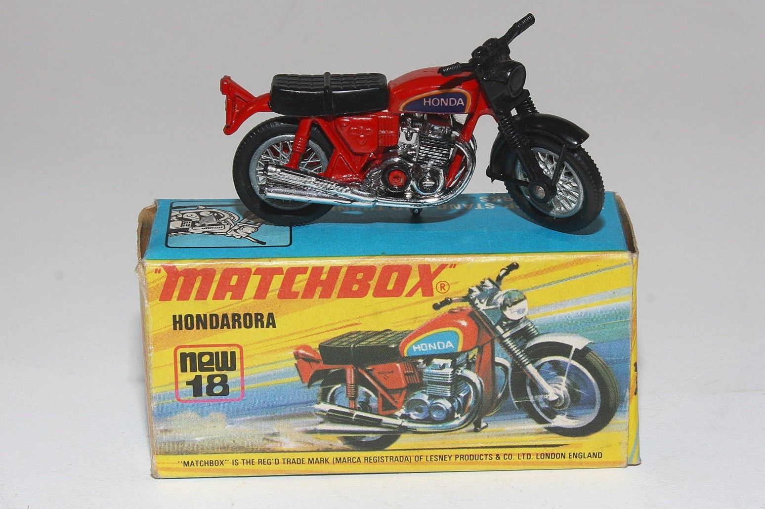 Matchbox 18f Hondarora, VNM in Original Box | DB Collectables