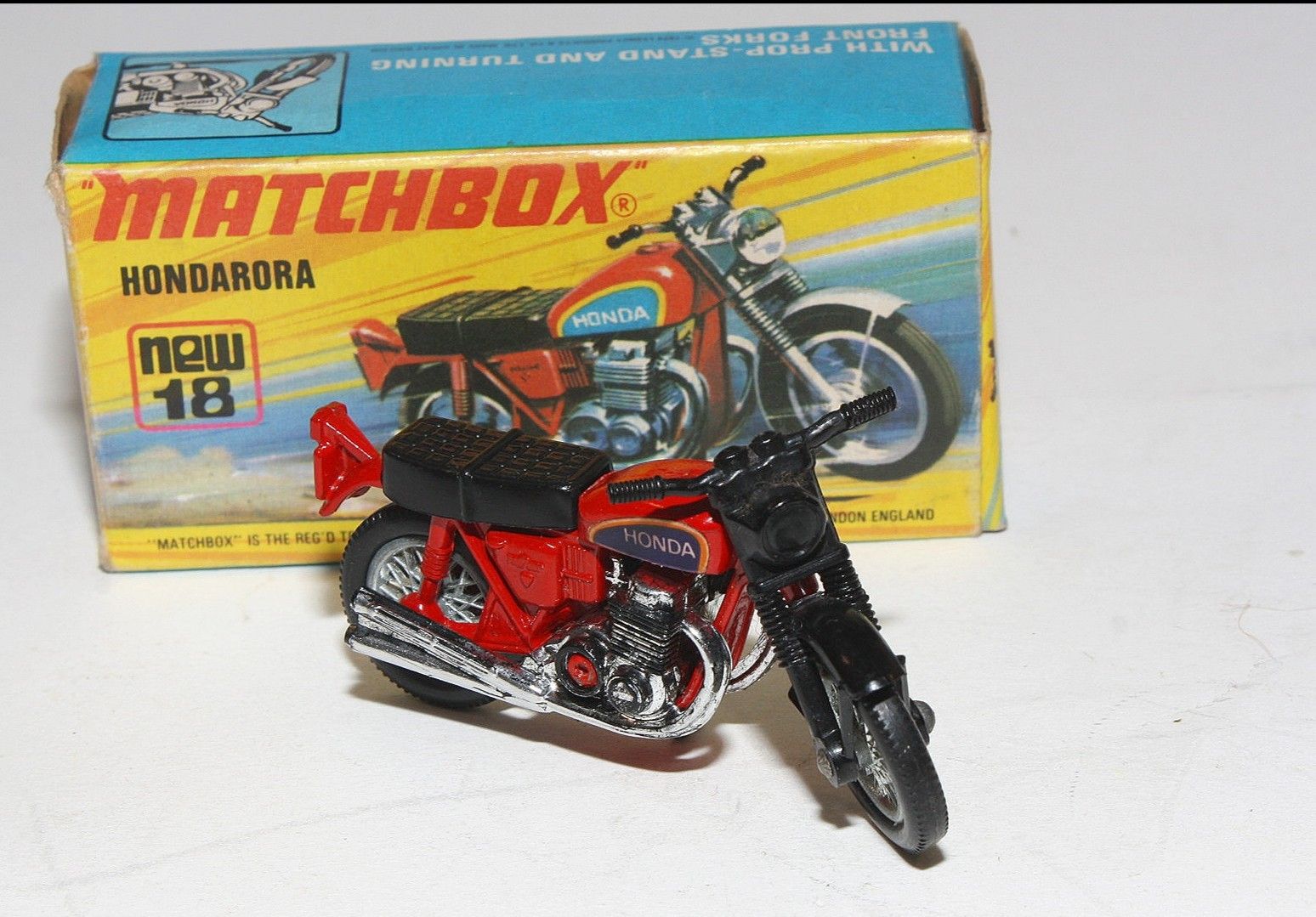 Matchbox 18f Hondarora, VNM in Original Box | DB Collectables