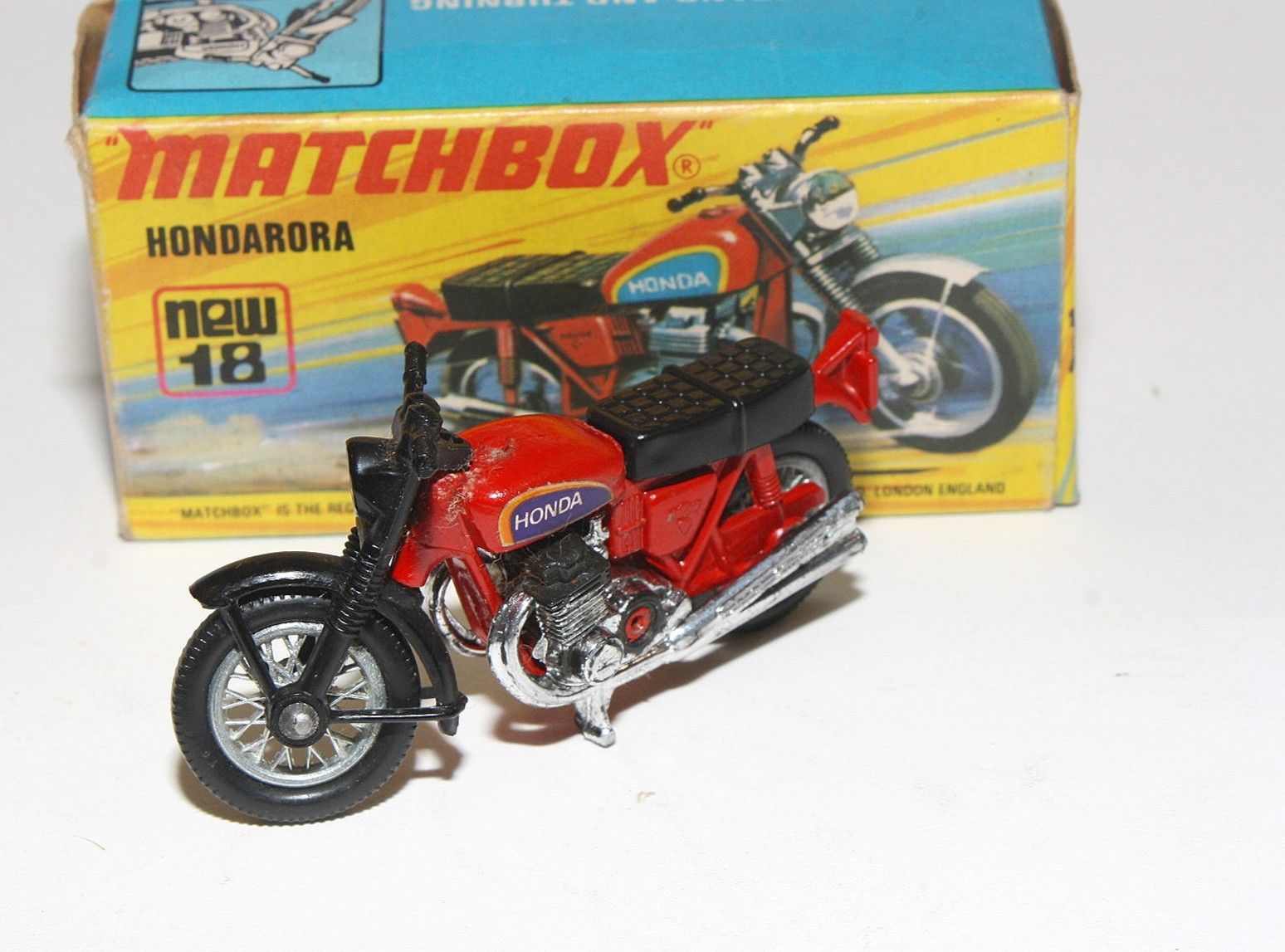 Matchbox 18f Hondarora, VNM in Original Box | DB Collectables
