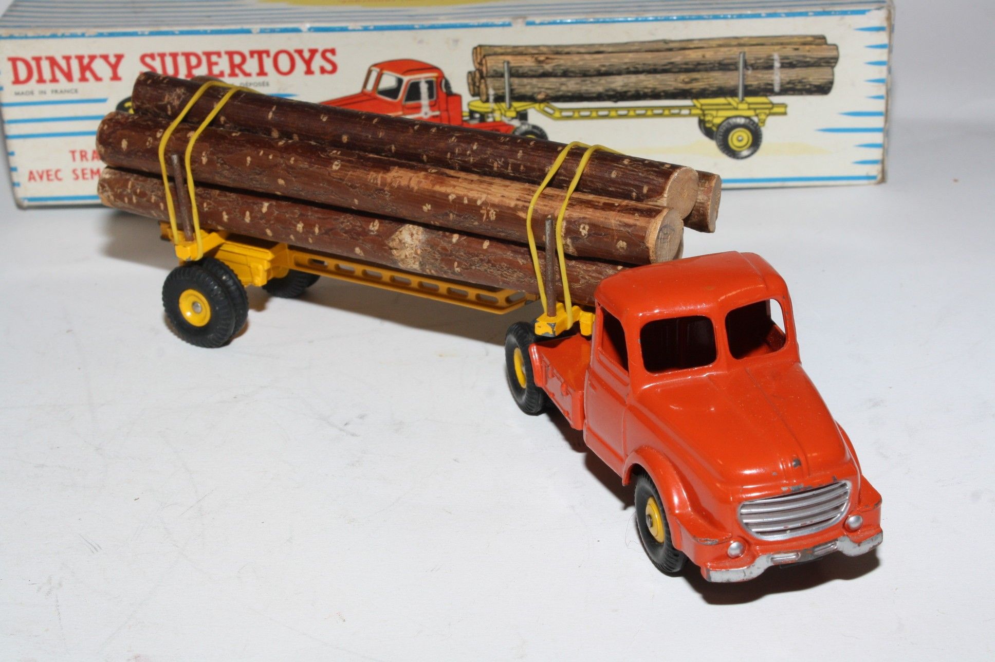 Dinky France 36A Willeme Log Lorry, Excellent in Original Box | DB ...