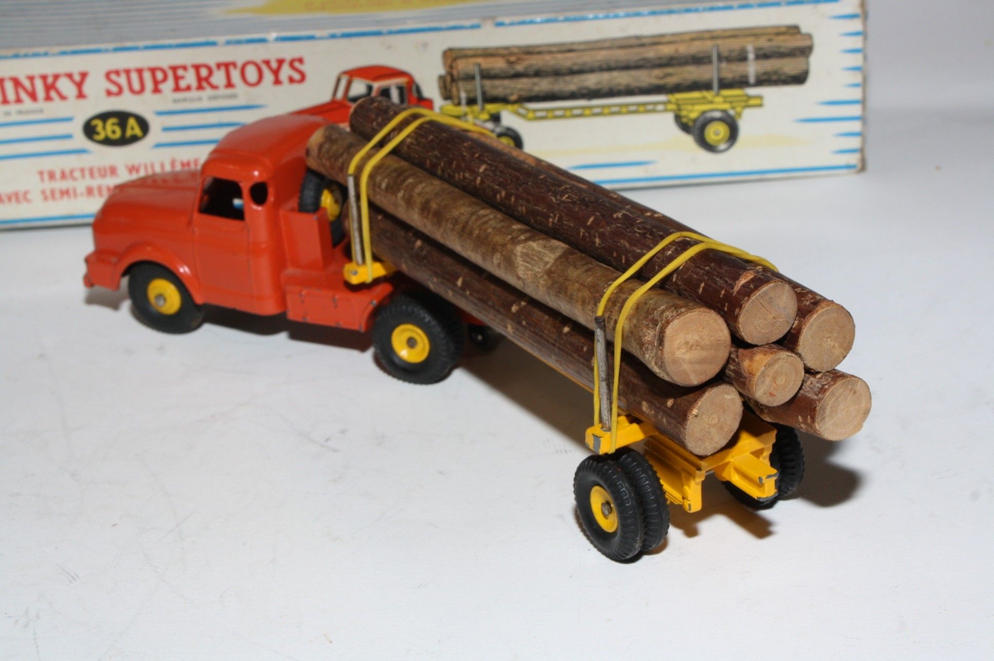 Dinky France 36A Willeme Log Lorry, Excellent in Original Box | DB ...
