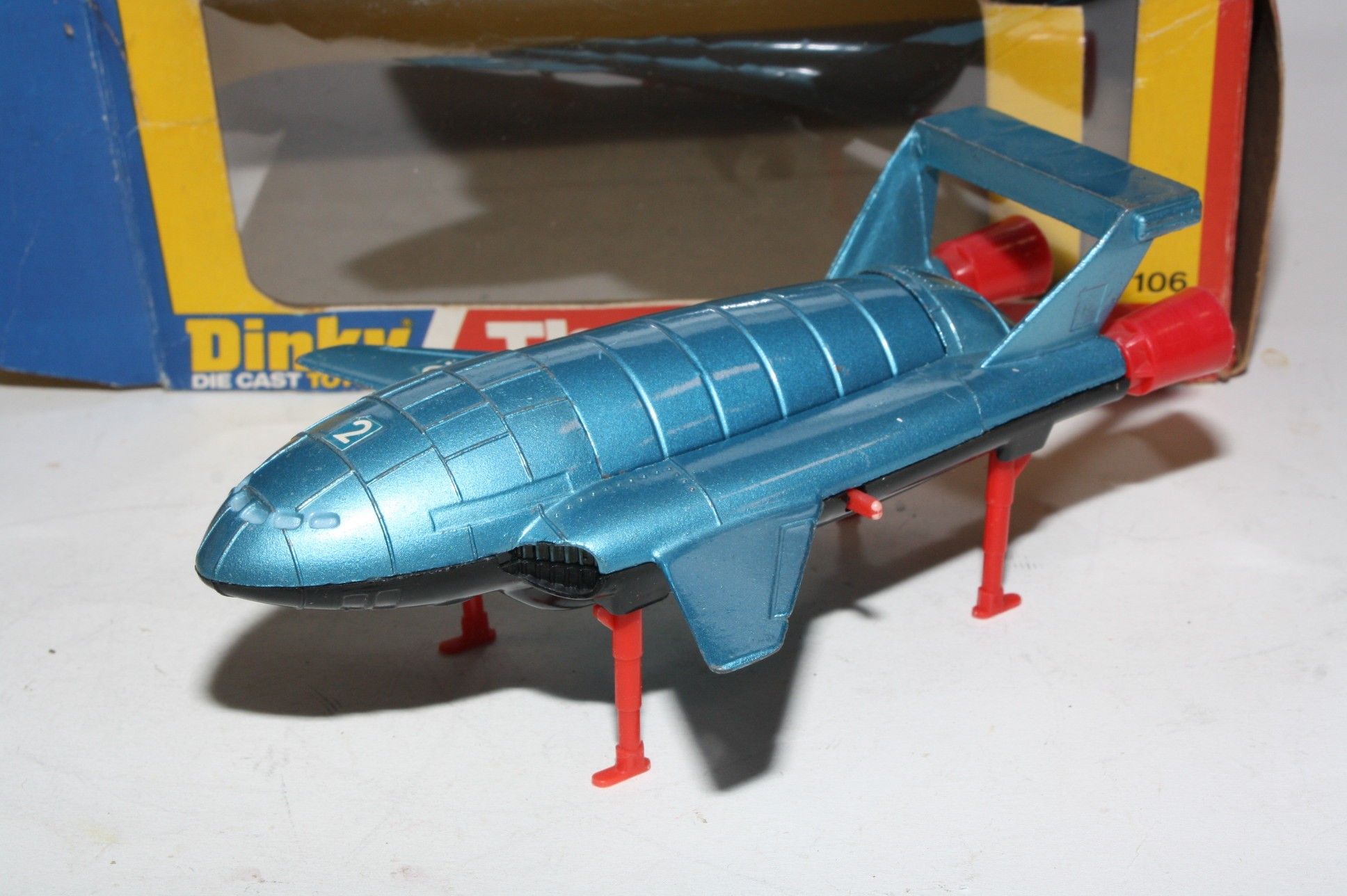 Dinky 106 Thunderbird II (and IV), VGC in Original Box | DB Collectables