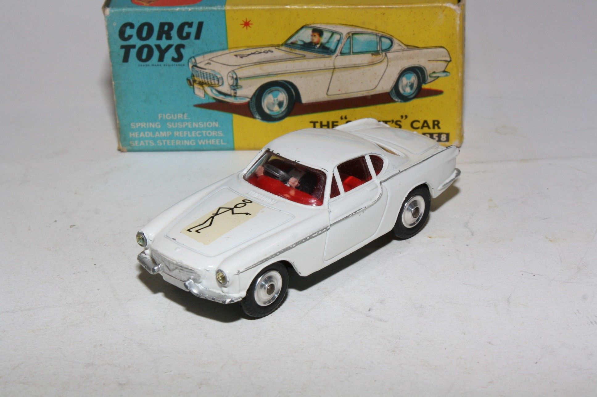 Corgi 258 The Saints Volvo P1800, Excellent in Original Box | DB ...