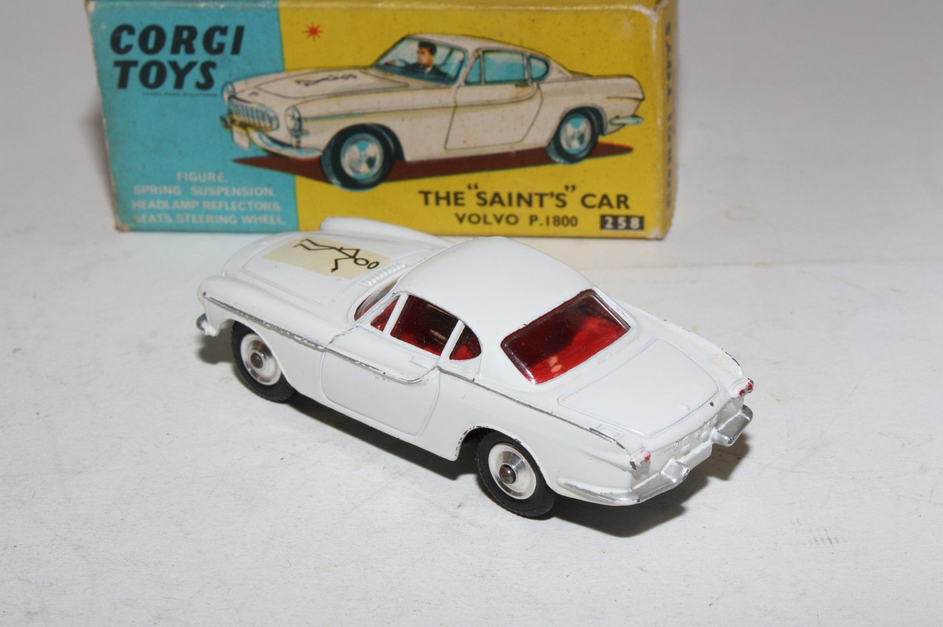 Corgi 258 The Saints Volvo P1800, Excellent in Original Box | DB ...