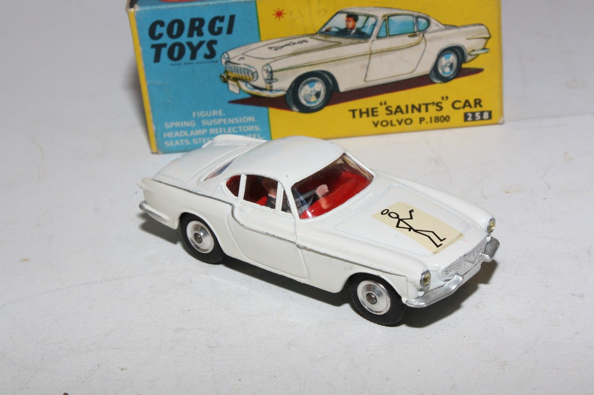 Corgi 258 The Saints Volvo P1800, VNM in Original Box | DB Collectables