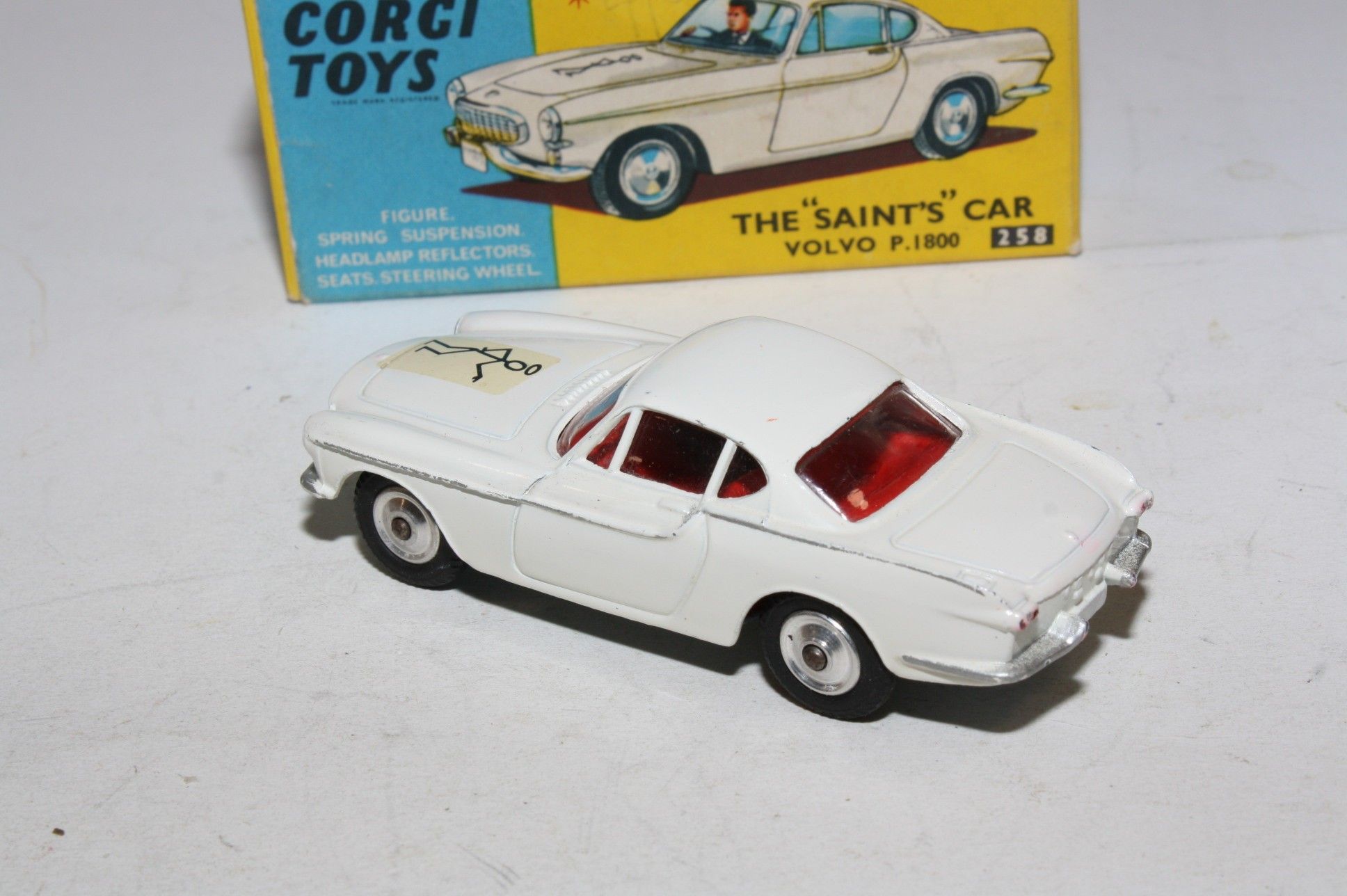 Corgi 258 The Saints Volvo P1800, VNM in Original Box | DB Collectables