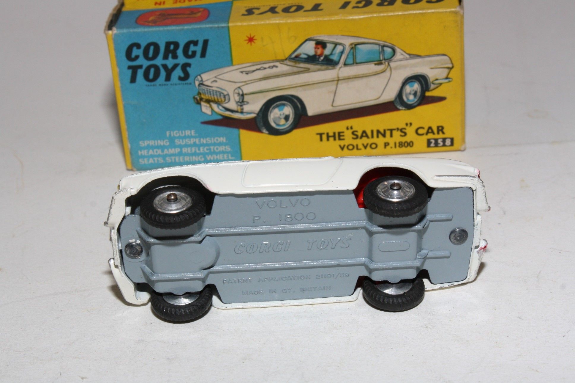 Corgi 258 The Saints Volvo P1800, VNM in Original Box | DB Collectables