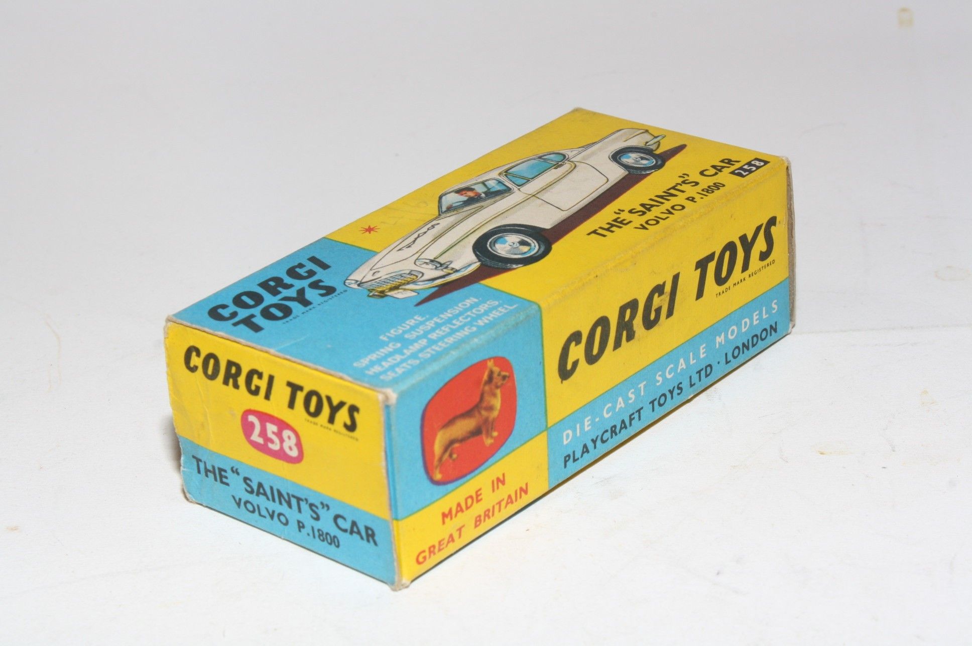 Corgi 258 The Saints Volvo P1800, VNM in Original Box | DB Collectables