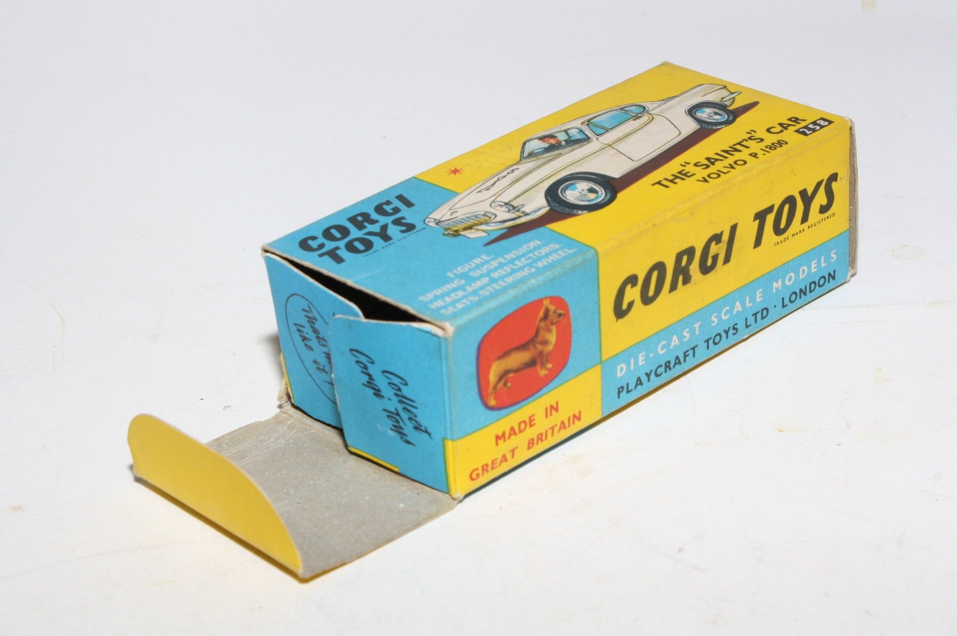 Corgi 258 The Saints Volvo P1800, VNM in Original Box | DB Collectables