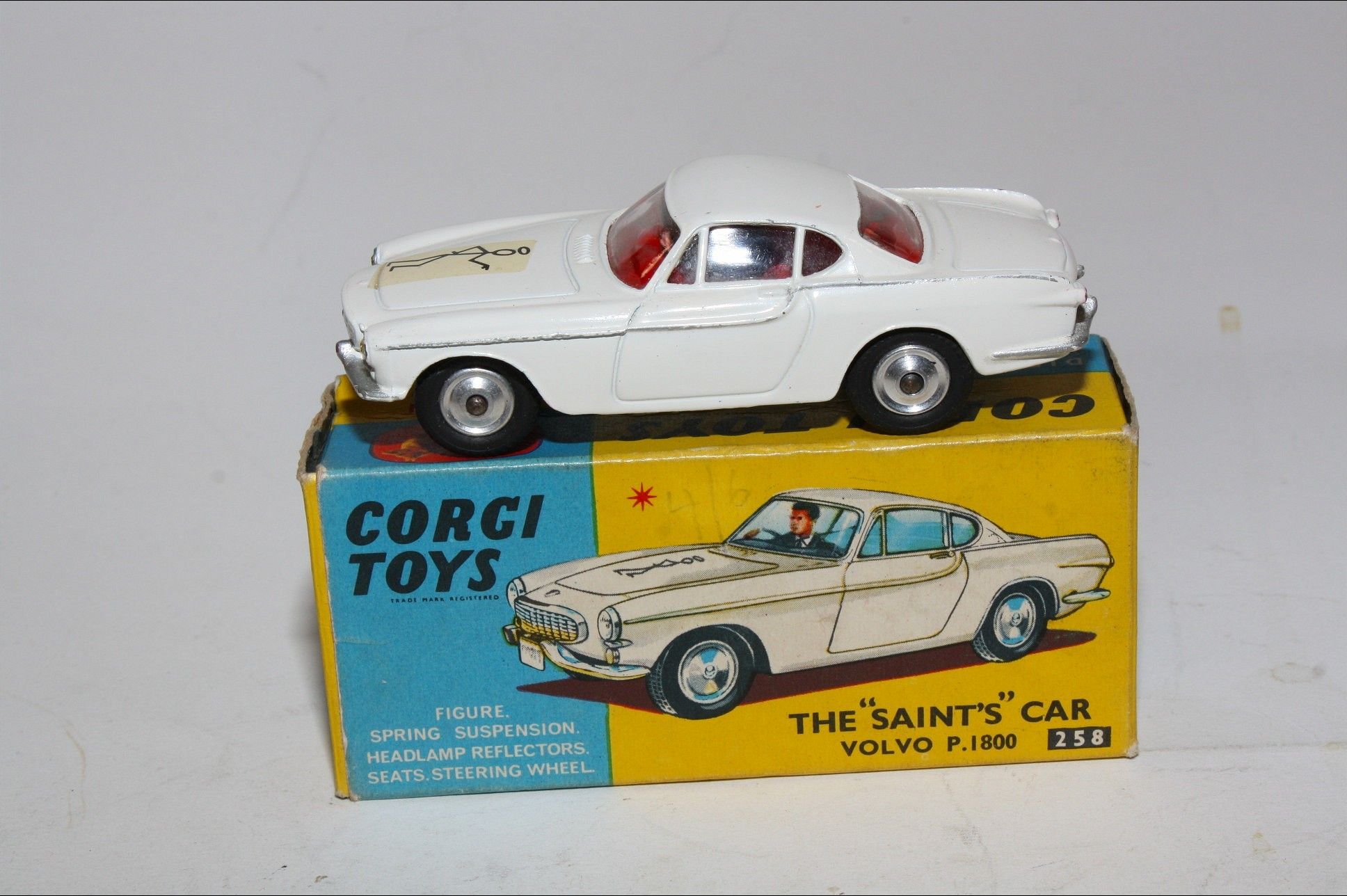 Corgi 258 The Saints Volvo P1800, VNM in Original Box | DB Collectables