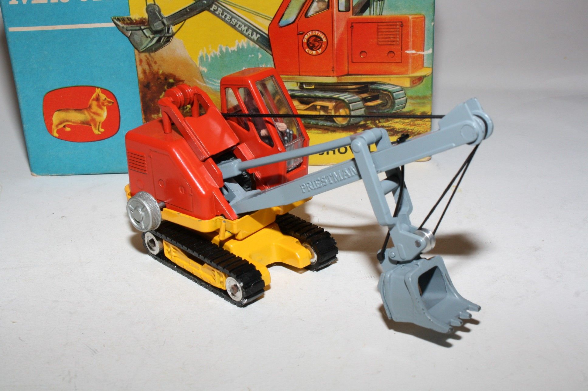 Corgi 1128 Priestman "Cub" Shovel, Excellent in Good Original Box | DB ...