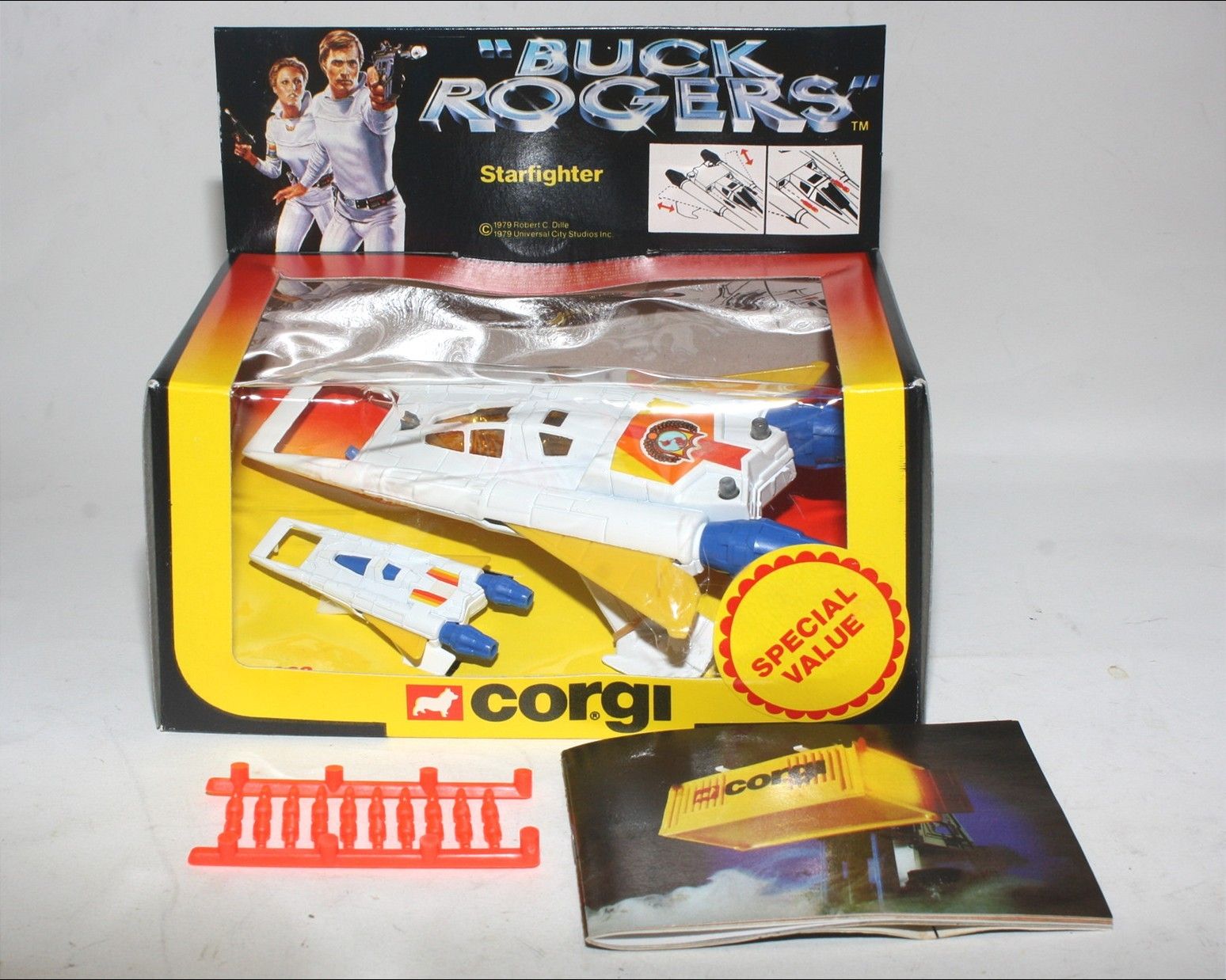 Corgi 1363 Buck Rogers Fighter Little & Large, Mint in VNM Original Box ...
