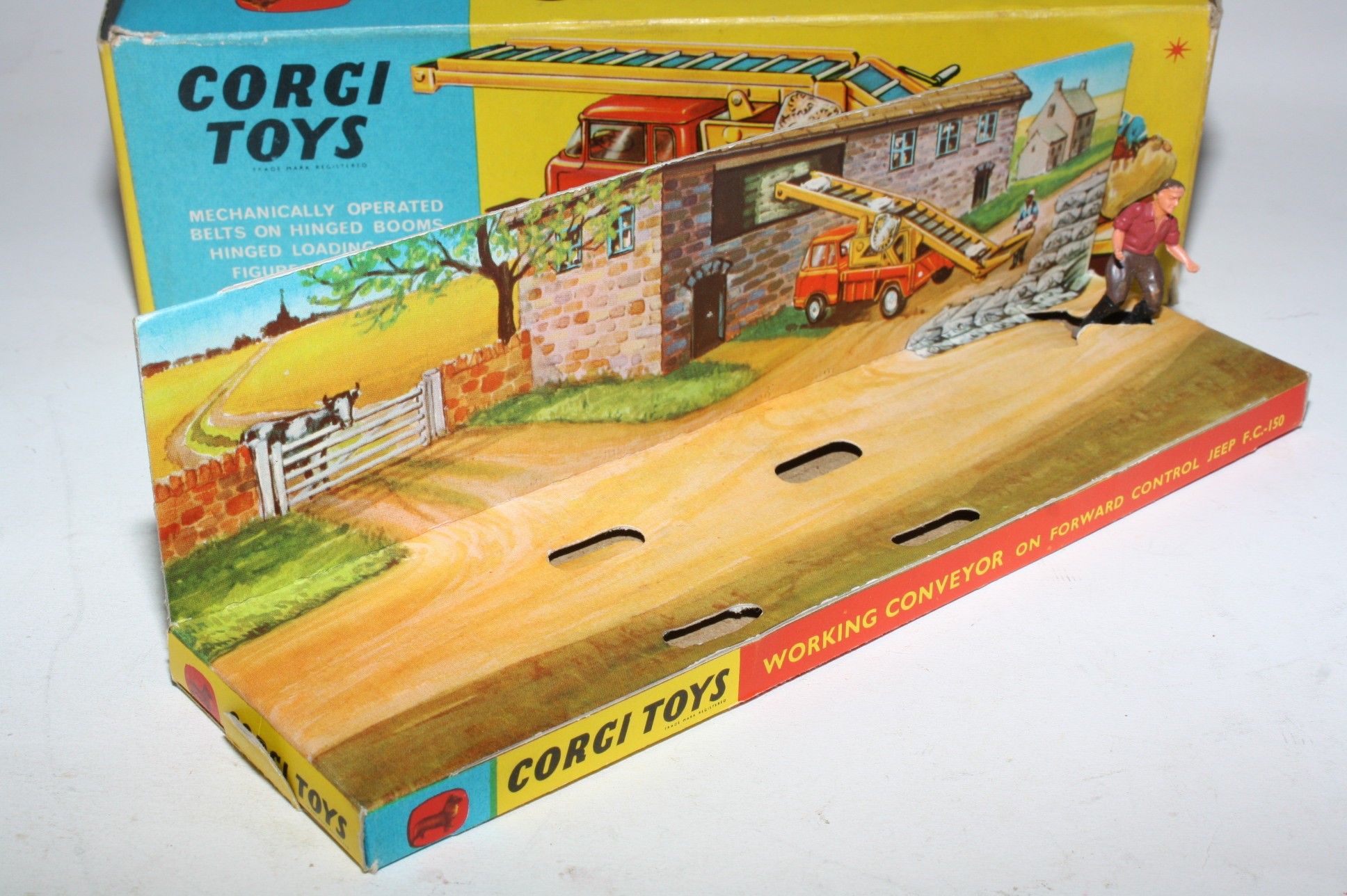 Corgi 64 Conveyor on FC Jeep, Excellent Condition in Good Original Box ...