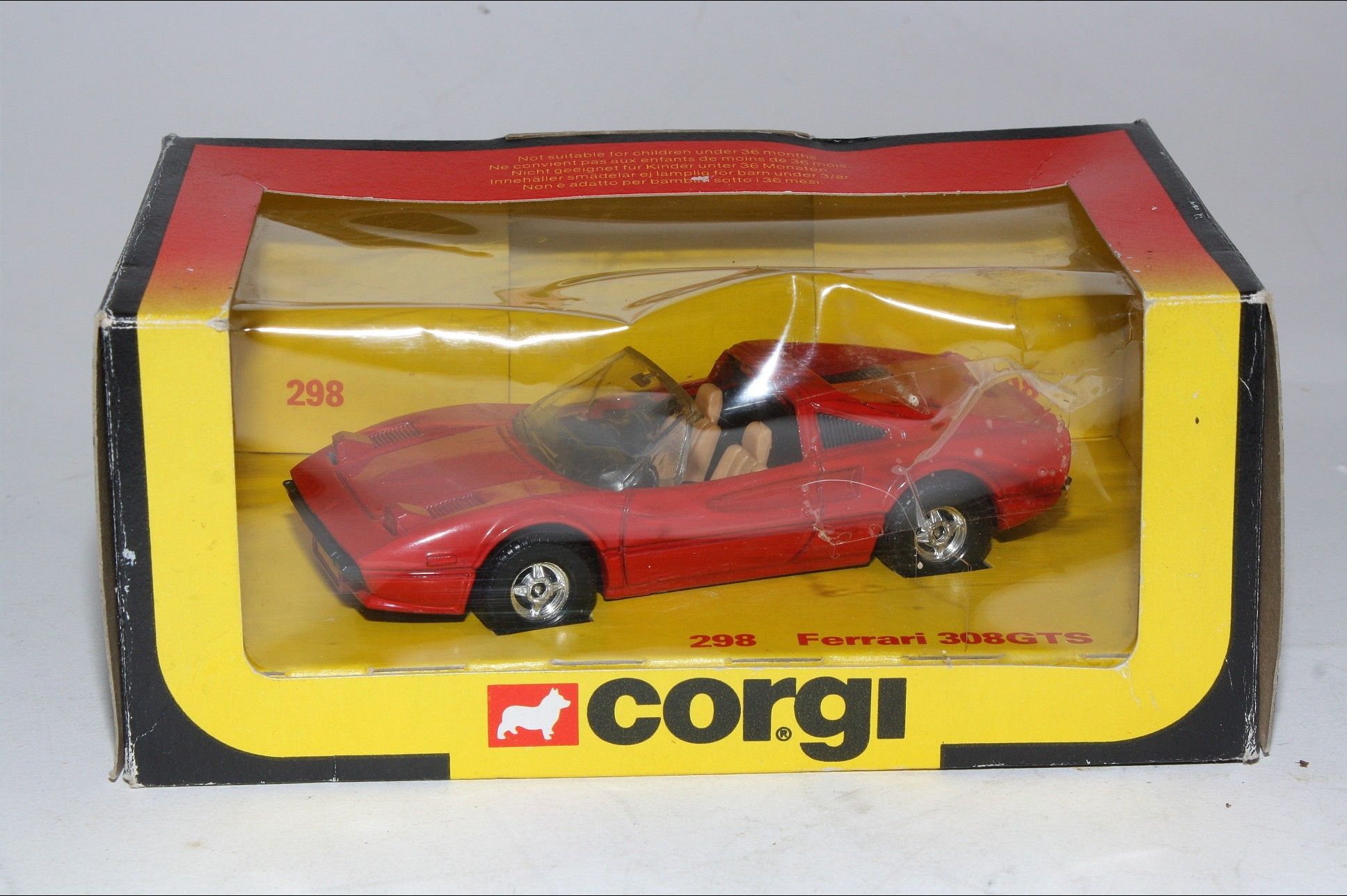 Corgi 298 Ferrari, (Magnum Style) Mint in Original Box | DB Collectables
