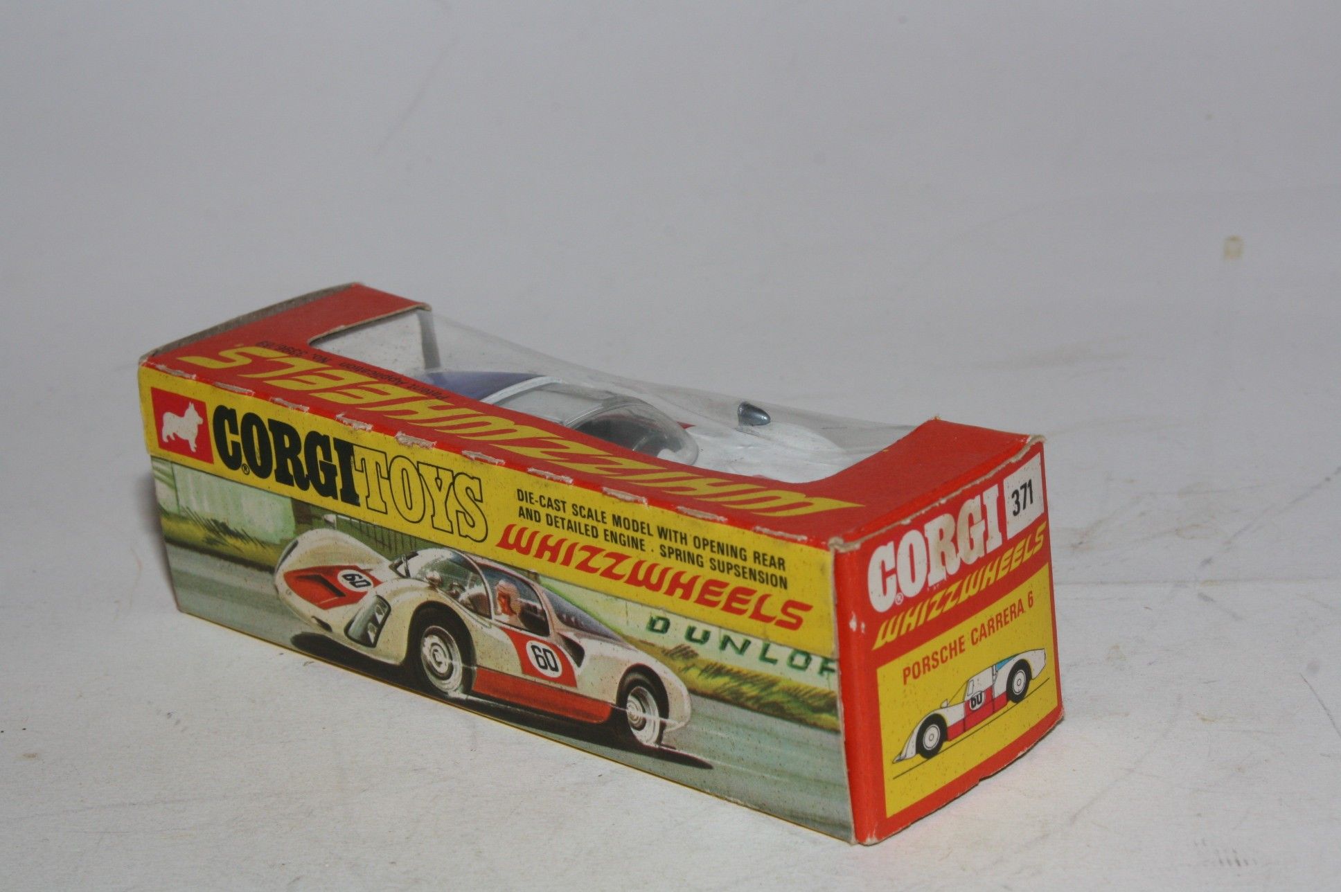 Corgi 371 Porsche Carrera 6, Mint in VNM Original Box | DB Collectables