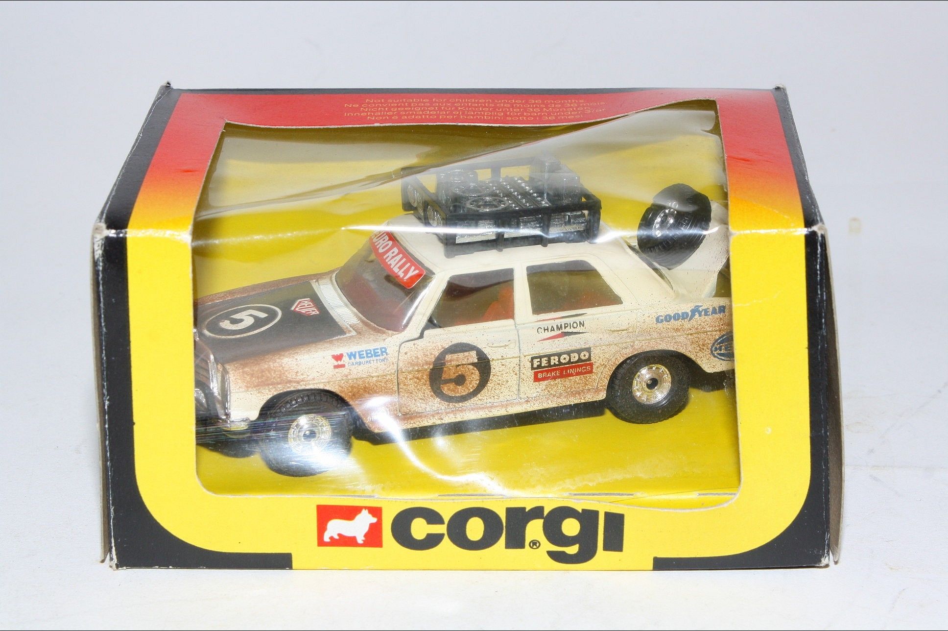 Corgi 291 Mercedes Rally, Mint in Original Box | DB Collectables