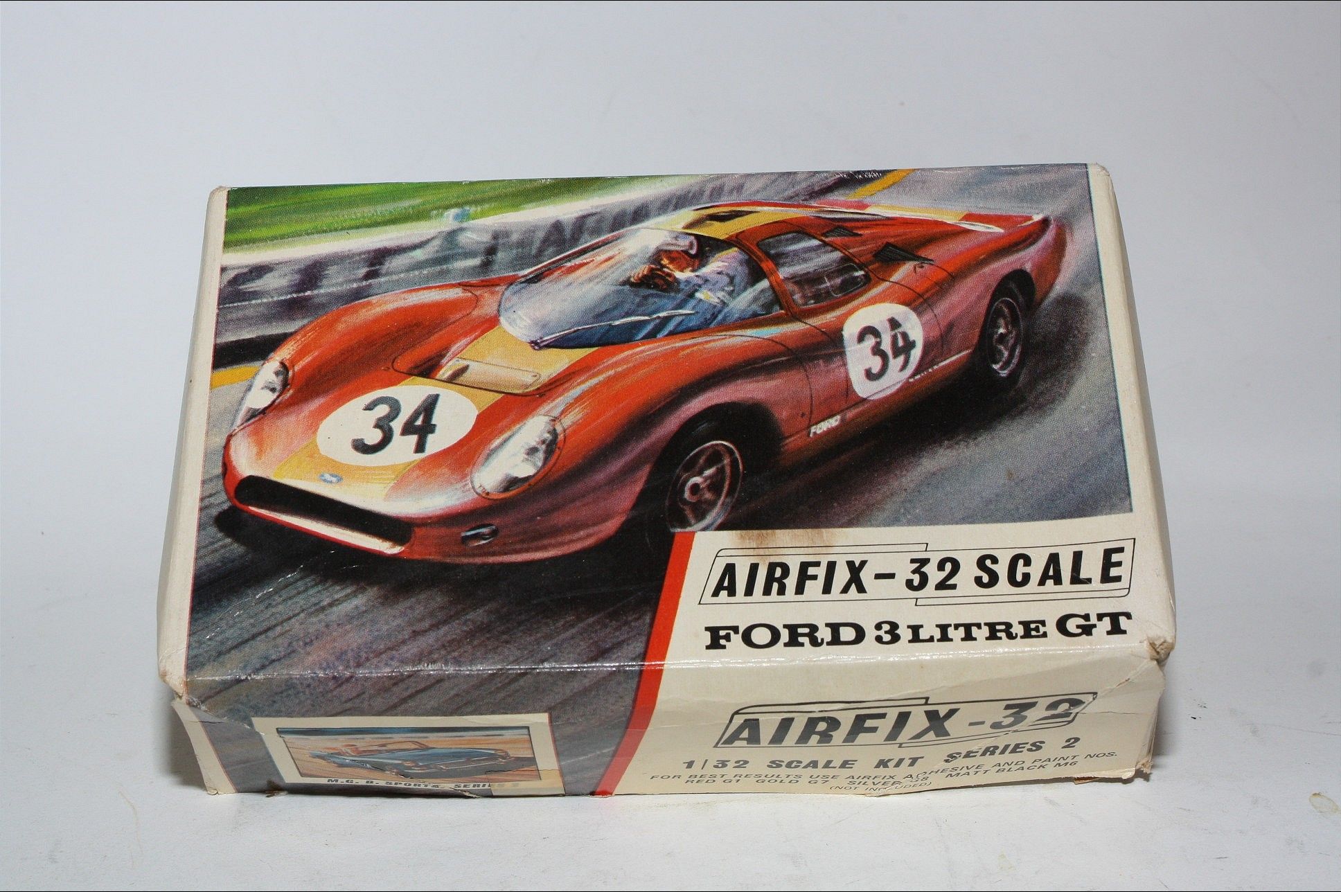 Airfix- 32 Scale Ford 3 Litre GT Model Kit in Original Box | DB ...