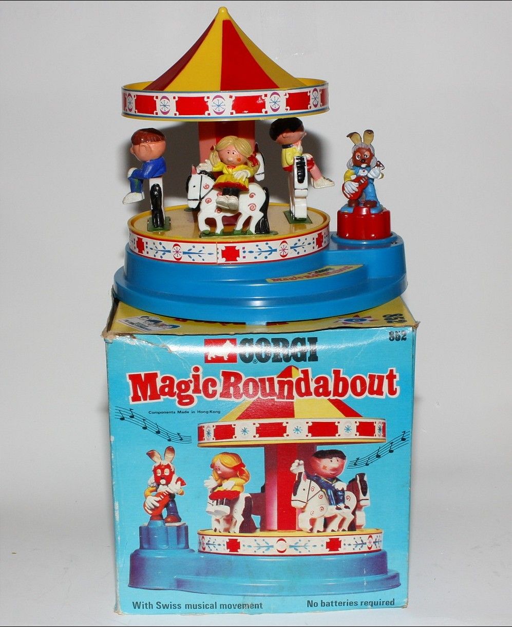 Corgi 852 Magic Roundabout Carousel, Mint in Original Box | DB Collectables