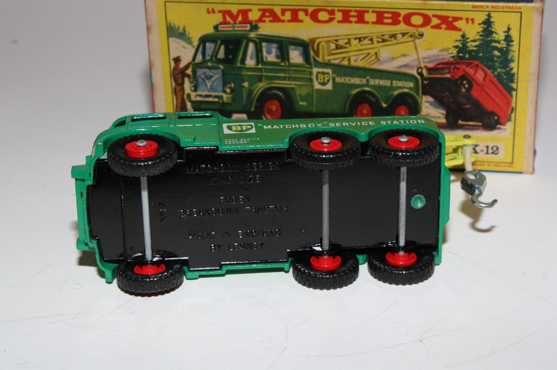 Matchbox King Size K-12 Foden Wreck truck, Mint in Original Box | DB ...