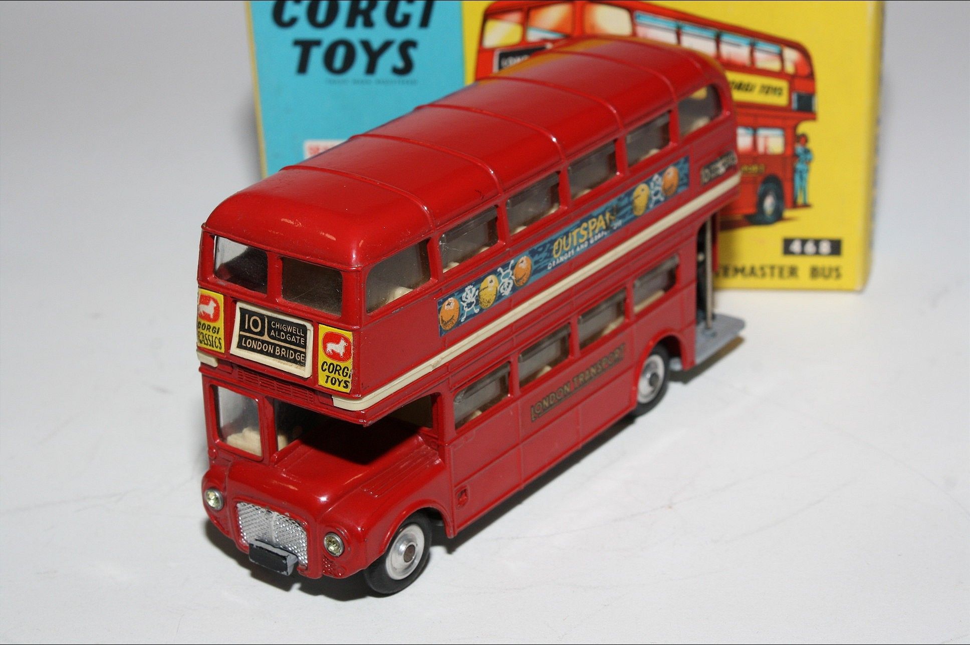 Corgi 468 London Transport Routemaster Bus, Mint in VNM Original Box ...