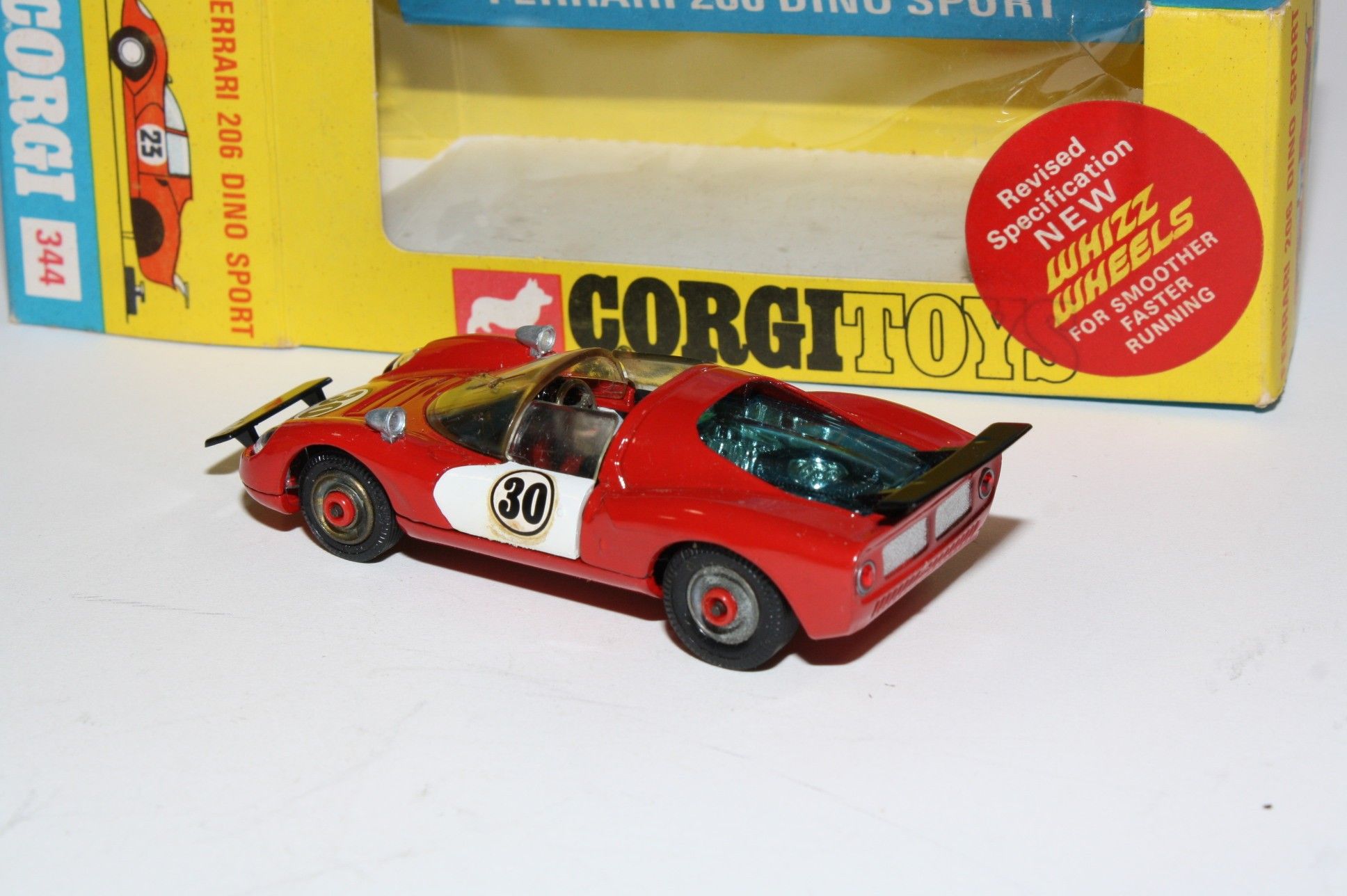 Corgi 344 Ferrari Dino 206, Mint in Good Original Box | DB Collectables