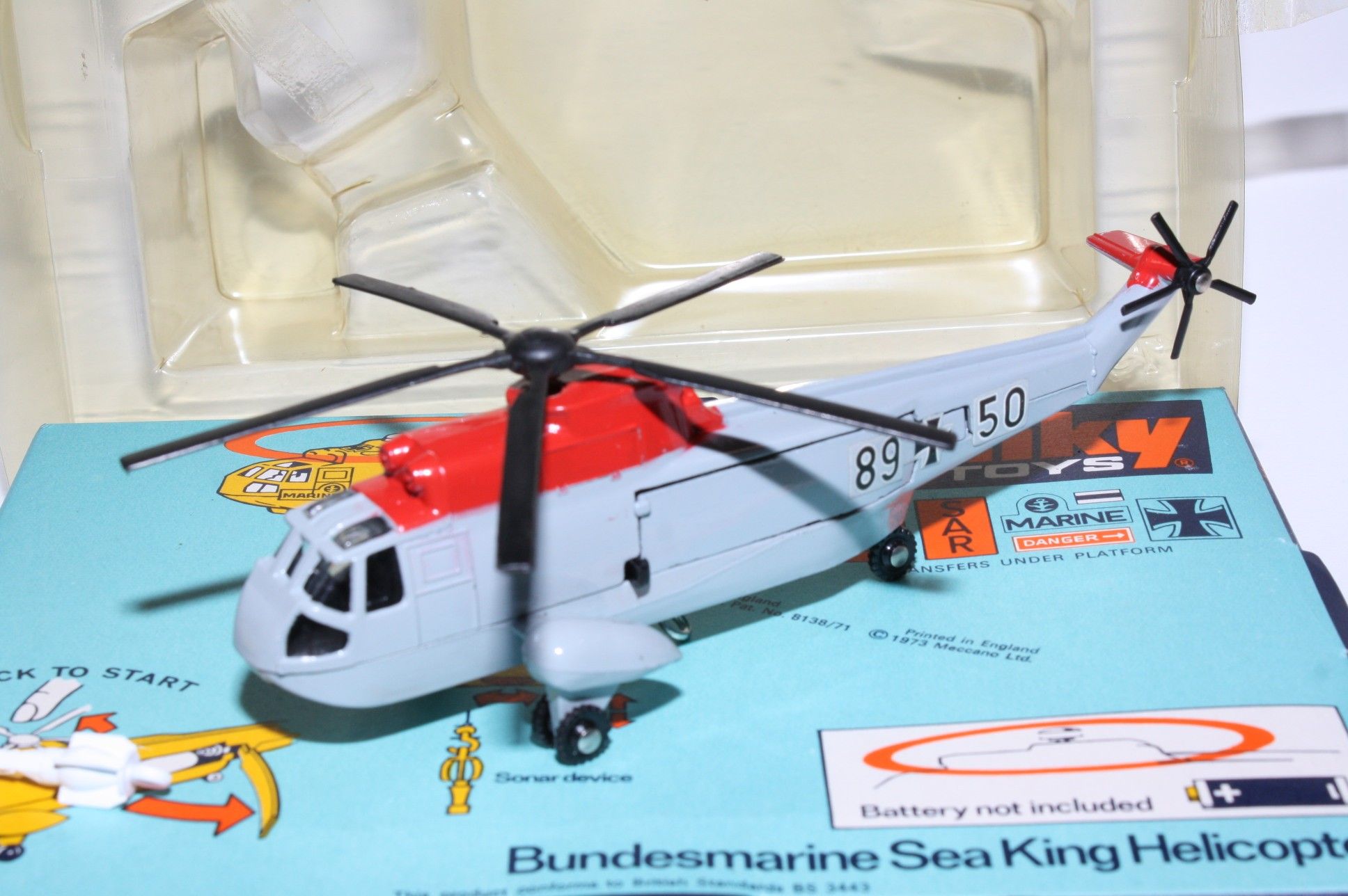 Dinky 736 Bundesmarine Sea King Helicopter, MIB, Ex Shop Stock | DB ...