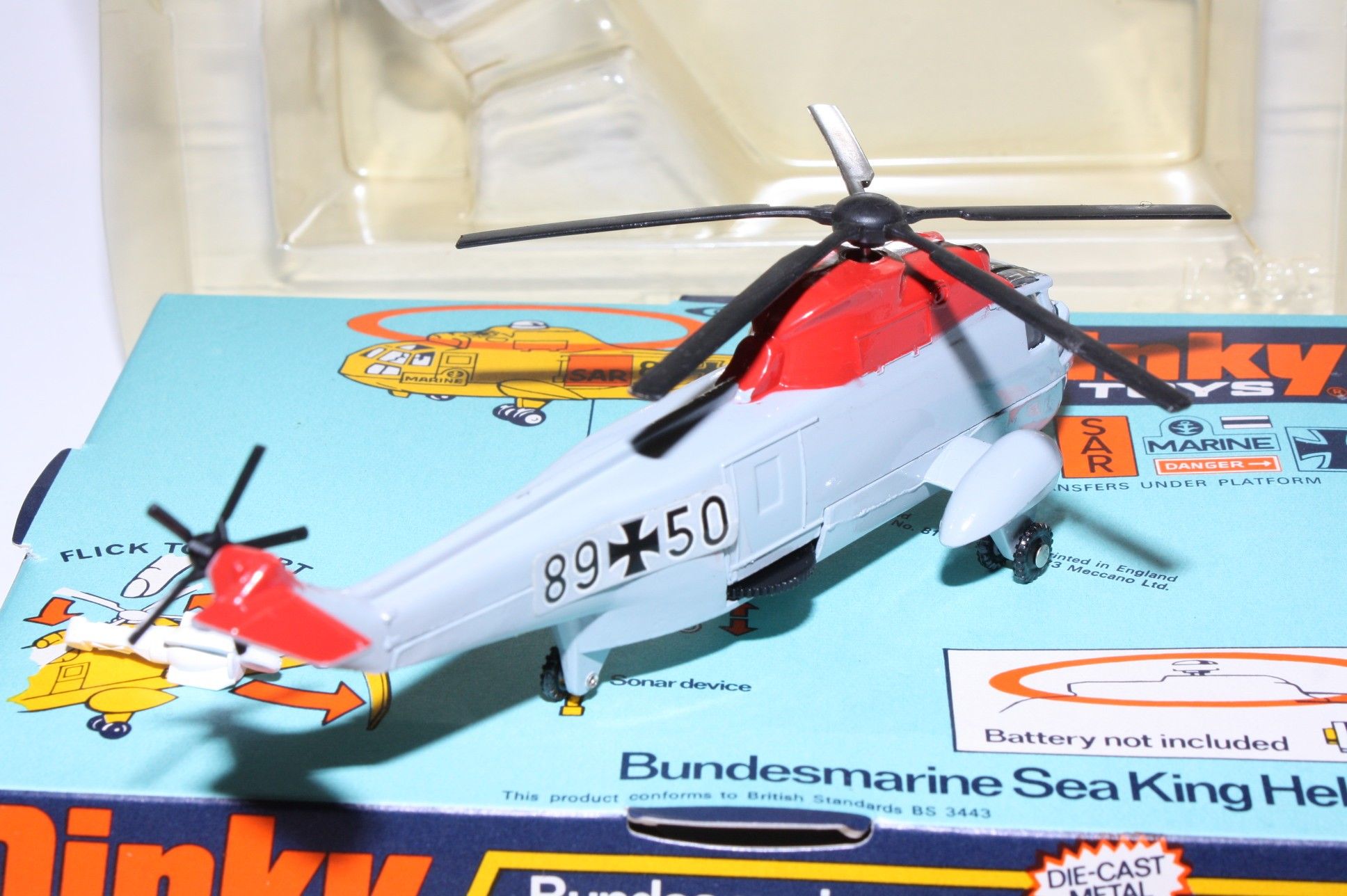 Dinky 736 Bundesmarine Sea King Helicopter, MIB, Ex Shop Stock | DB ...