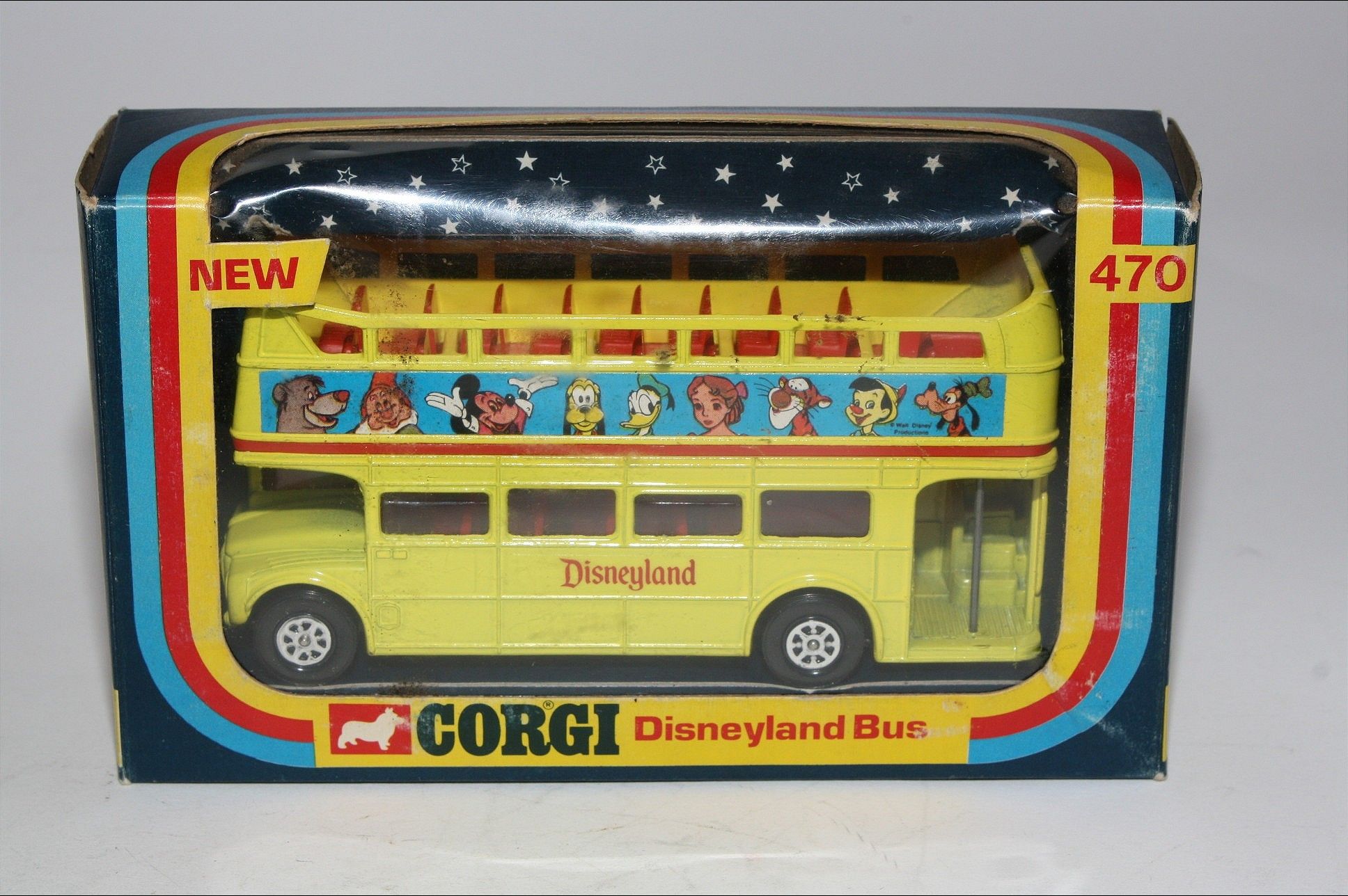 Corgi 470 Disneyland Bus, Mint in Original Box | DB Collectables