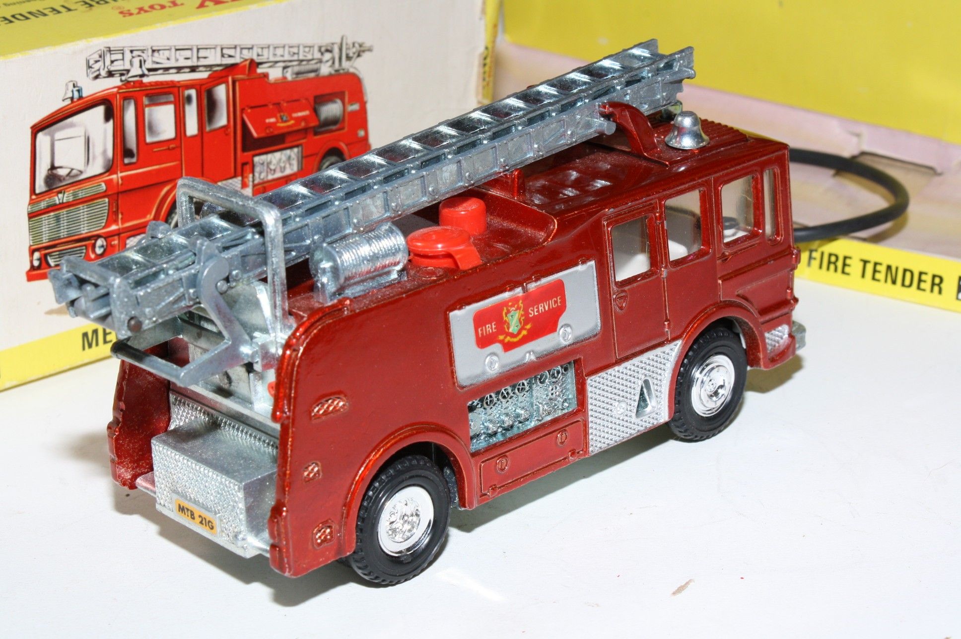 Dinky 285 Merryweather Marquis Fire Tender, Excellent in Fair/Poor ...
