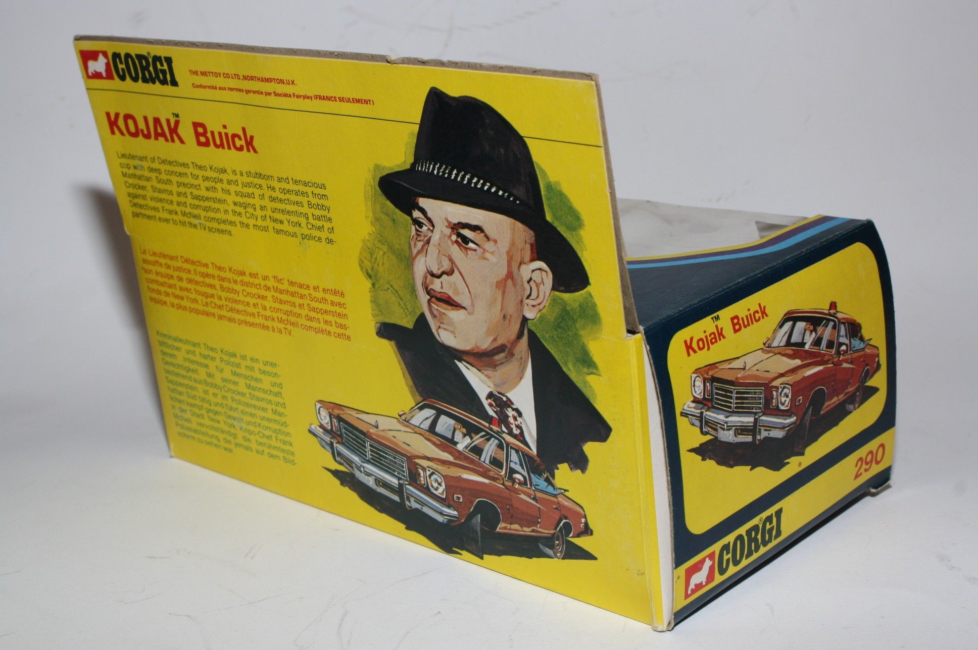 Corgi 290 Kojak Buick Hatless Version, Mint In Good Original Box | DB ...