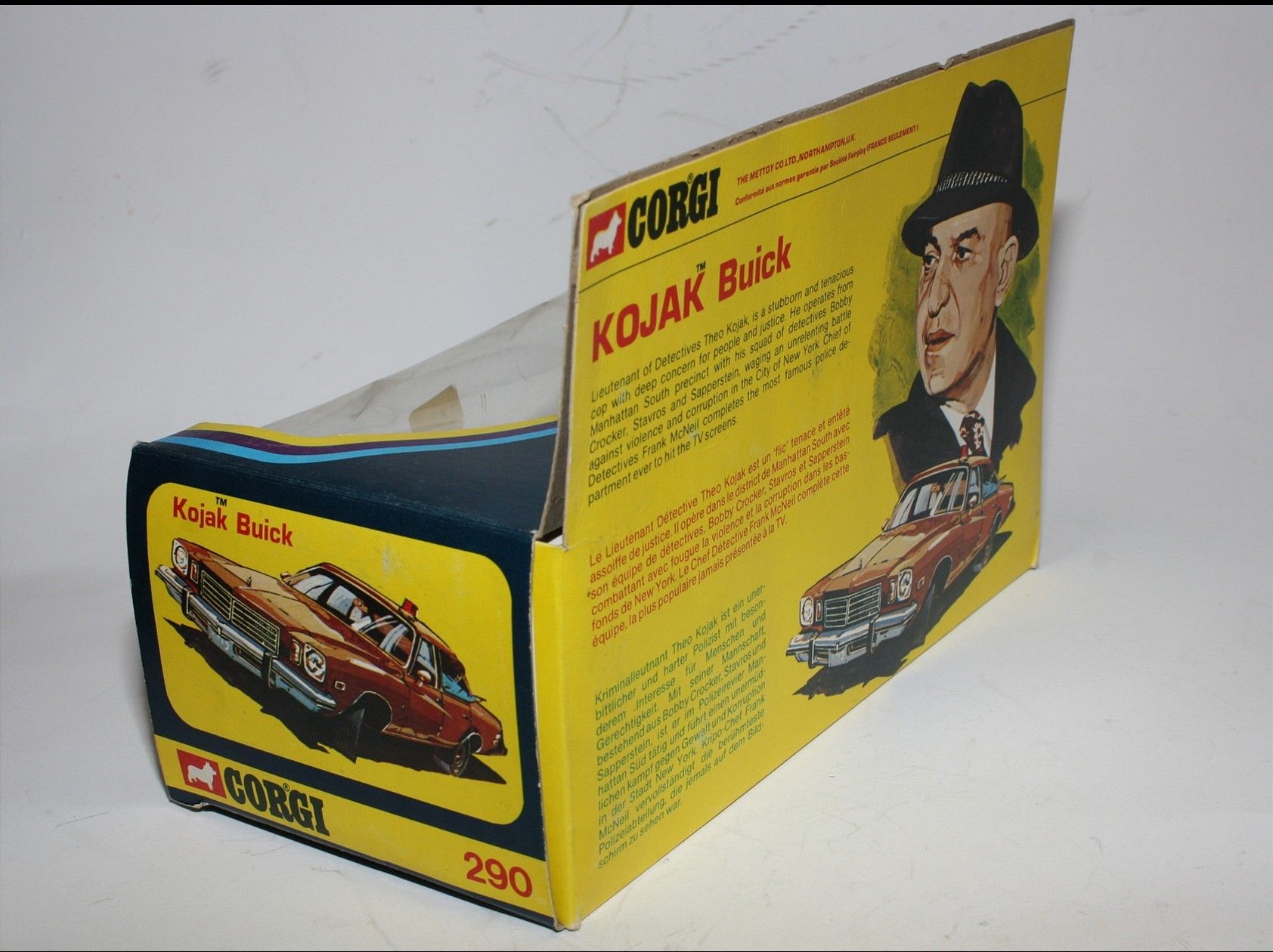 Corgi 290 Kojak Buick Hatless Version, Mint In Good Original Box | DB ...