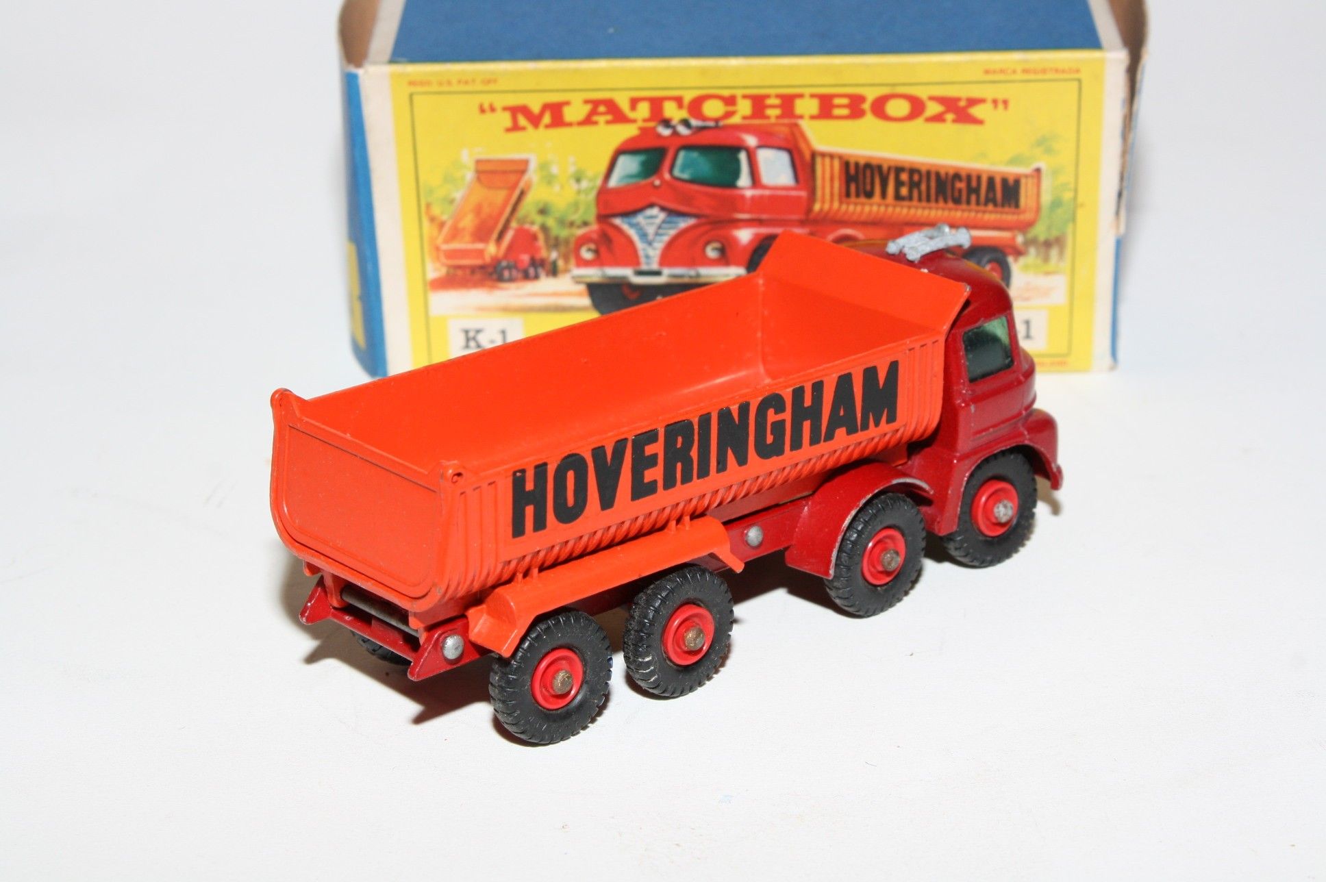 Matchbox K1 Foden Tipper Truck, GC in Original Box | DB Collectables